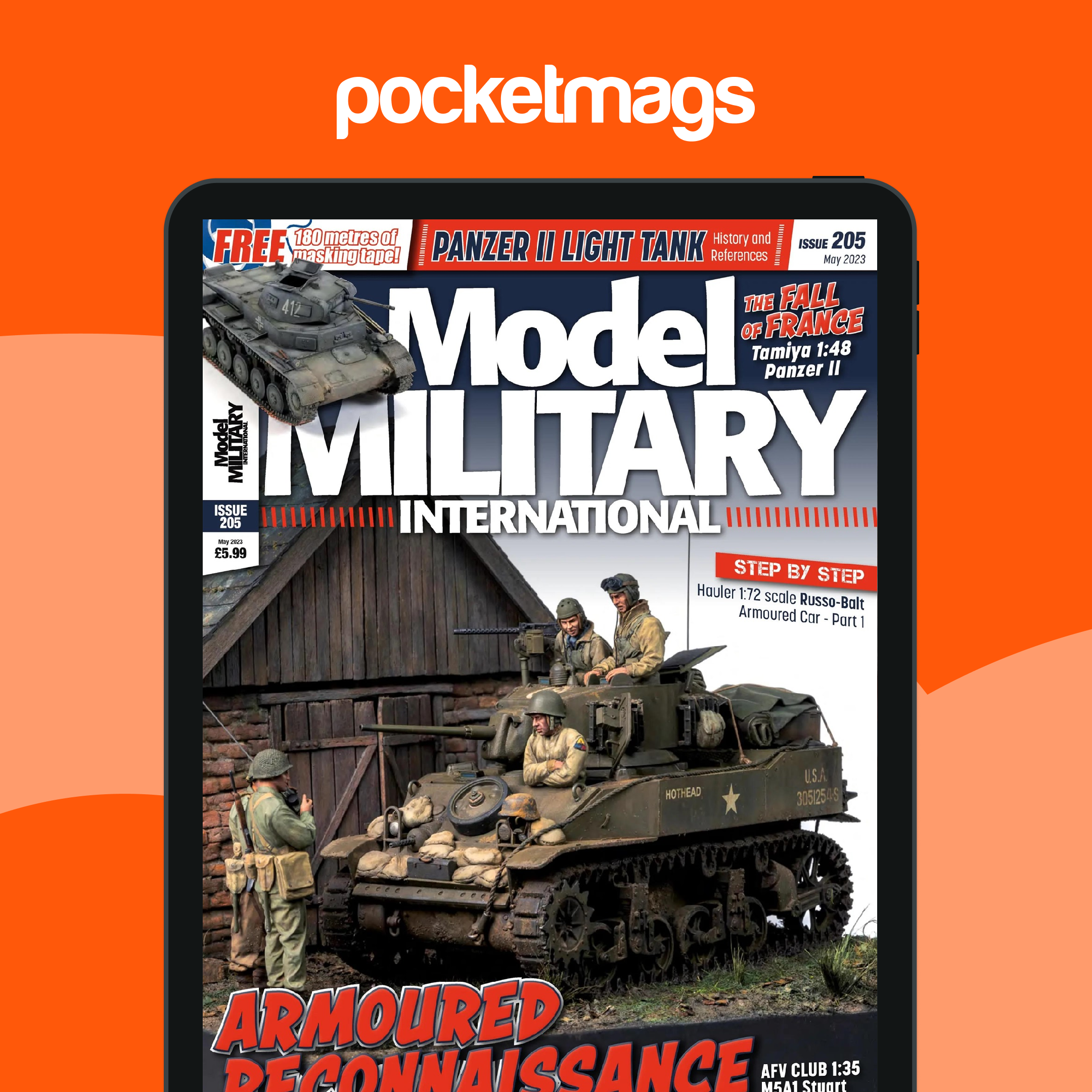 Model Military International Magazine - 205 Back Issue