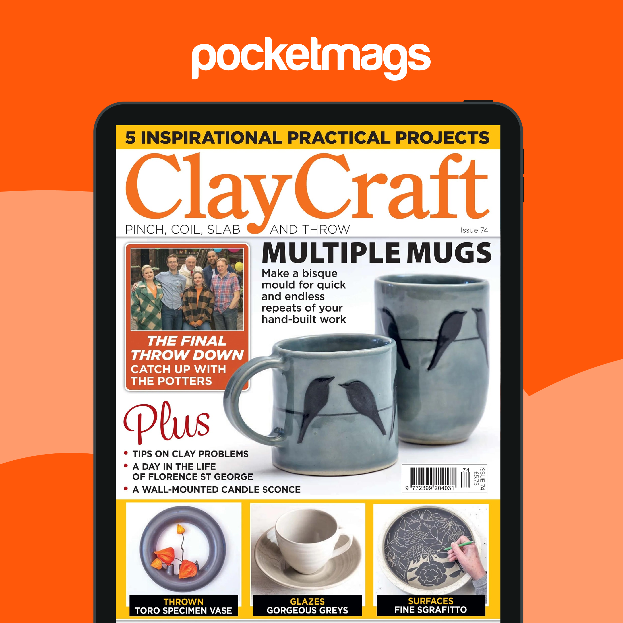 ClayCraft Magazine - Issue 74 Back Issue