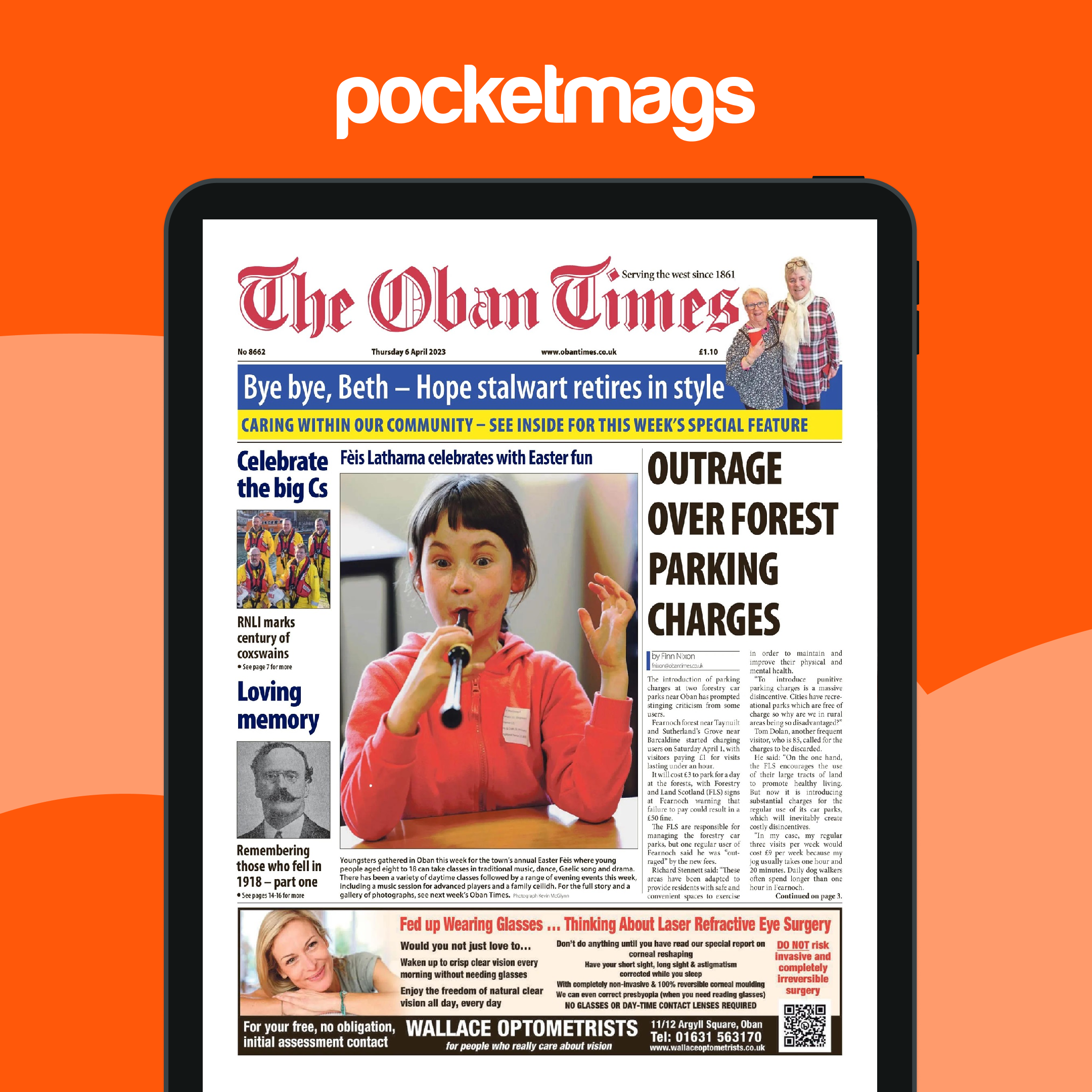 The Oban Times & Lochaber Times Magazine - 6th April, 2023 Back Issue