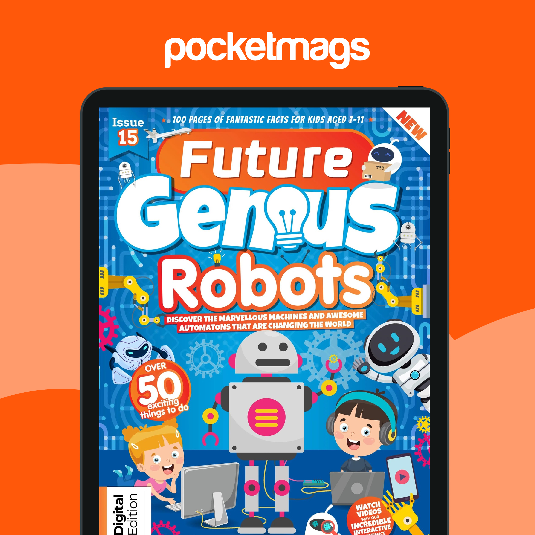 Future Genius Bookazine - Future Genius: Robots Issue 15 Back Issue