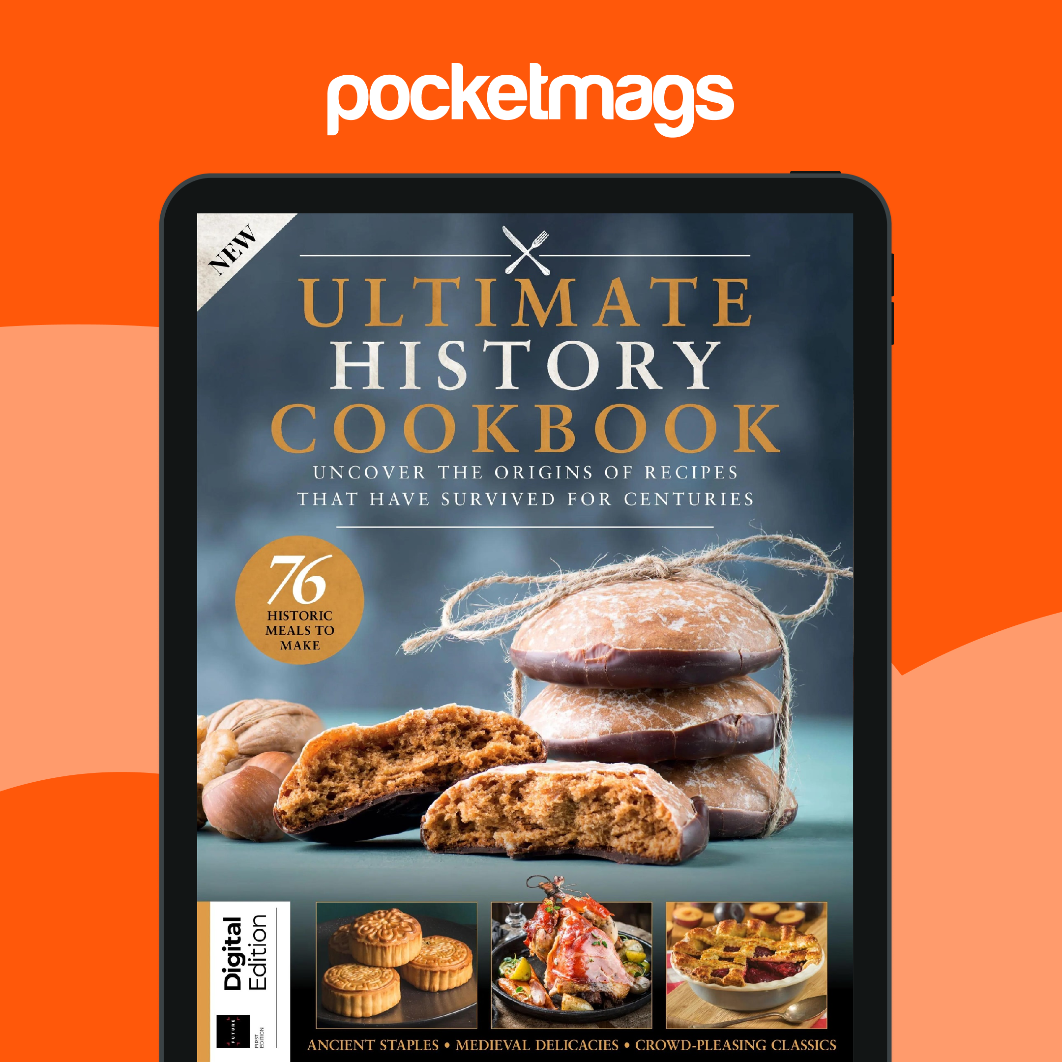 About History Bookazine - Ultimate History Cookbook First Edition Back ...
