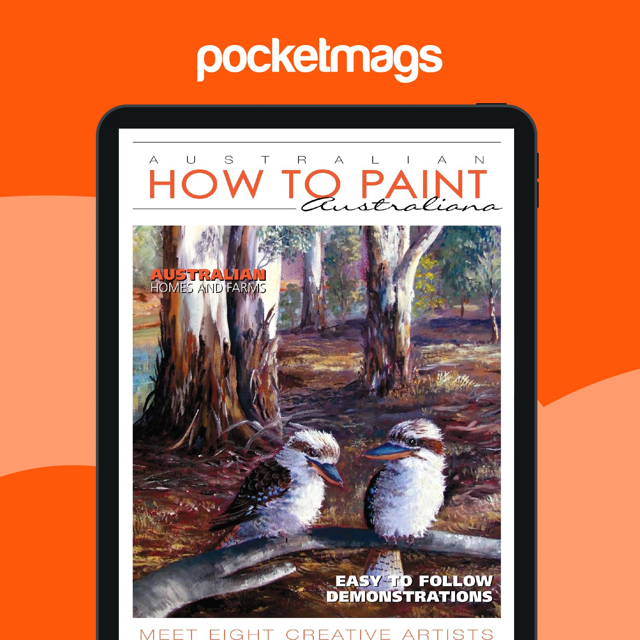 Australian How to Paint Magazine - How to Paint 45 Back Issue