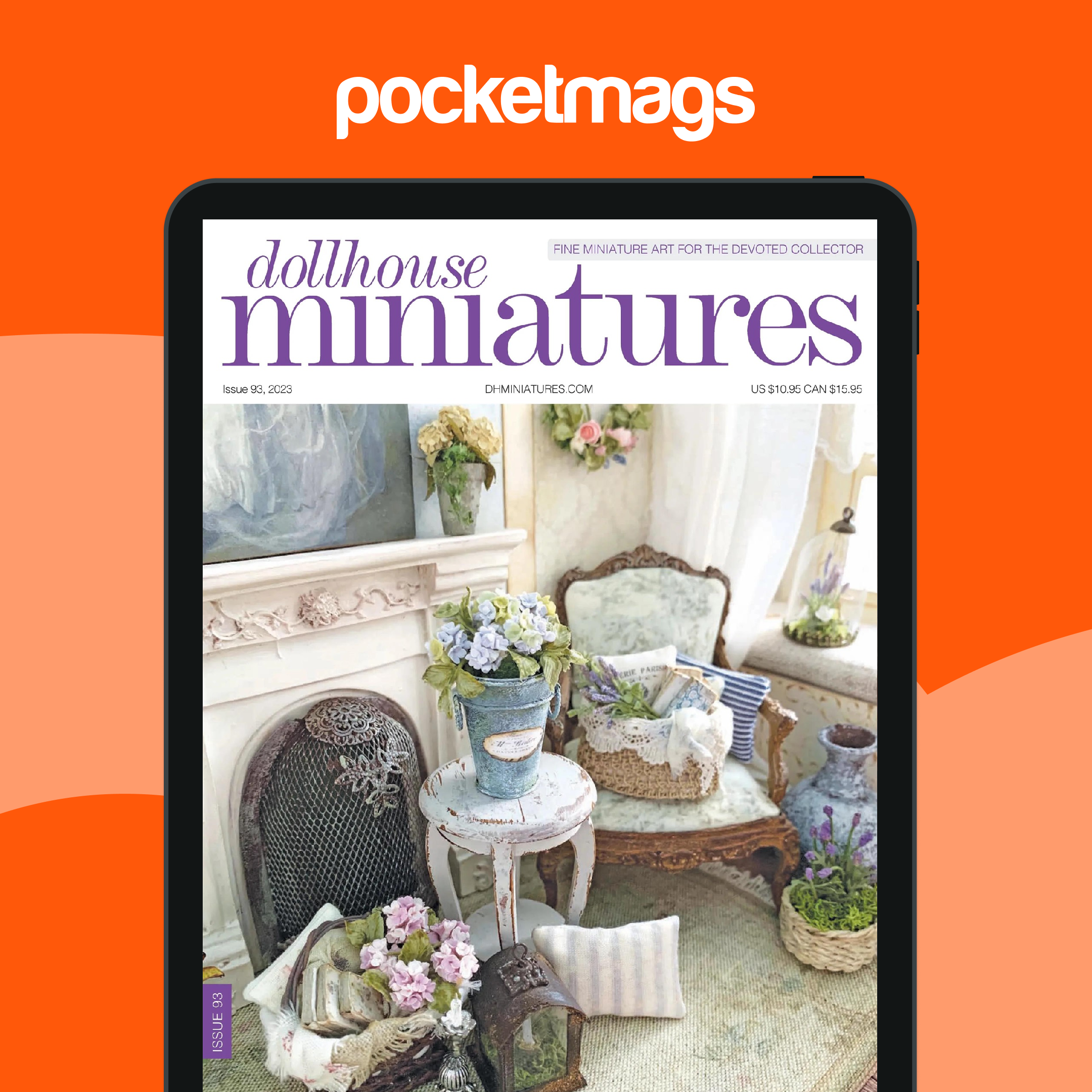 Dollhouse Miniatures Magazine - Issue 93 Back Issue