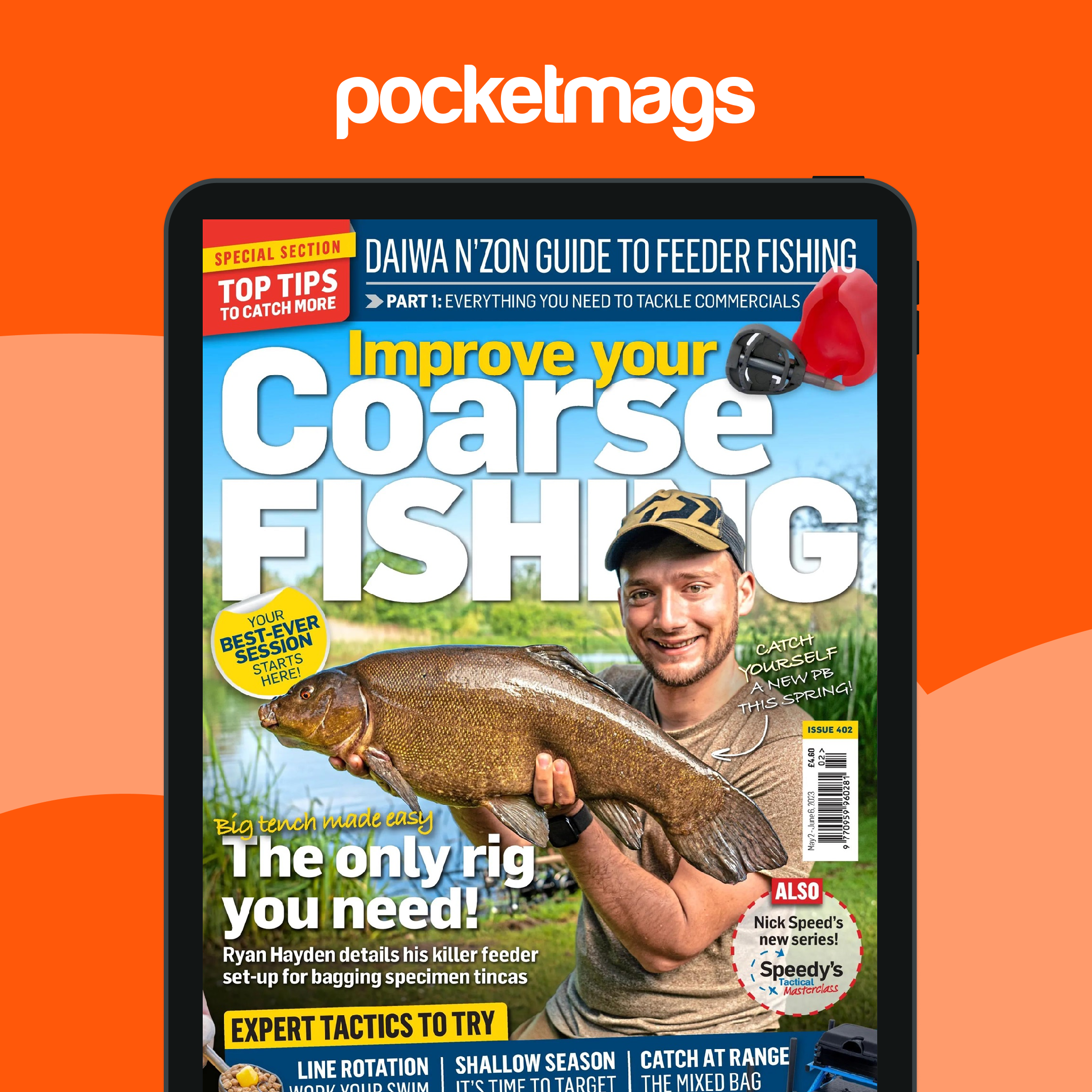 Improve Your Coarse Fishing Magazine - 402 Back Issue