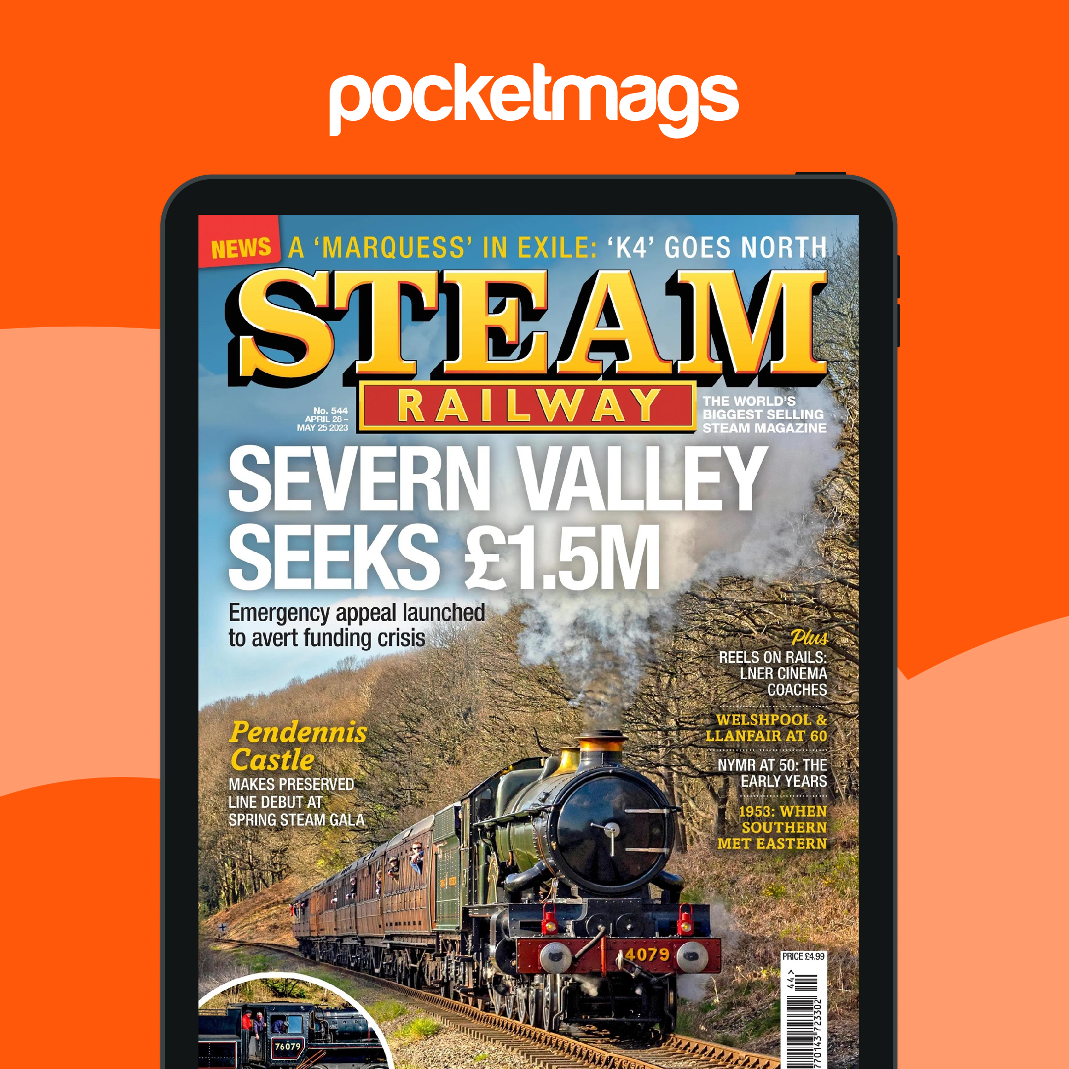 Steam Railway Magazine - 544 Back Issue