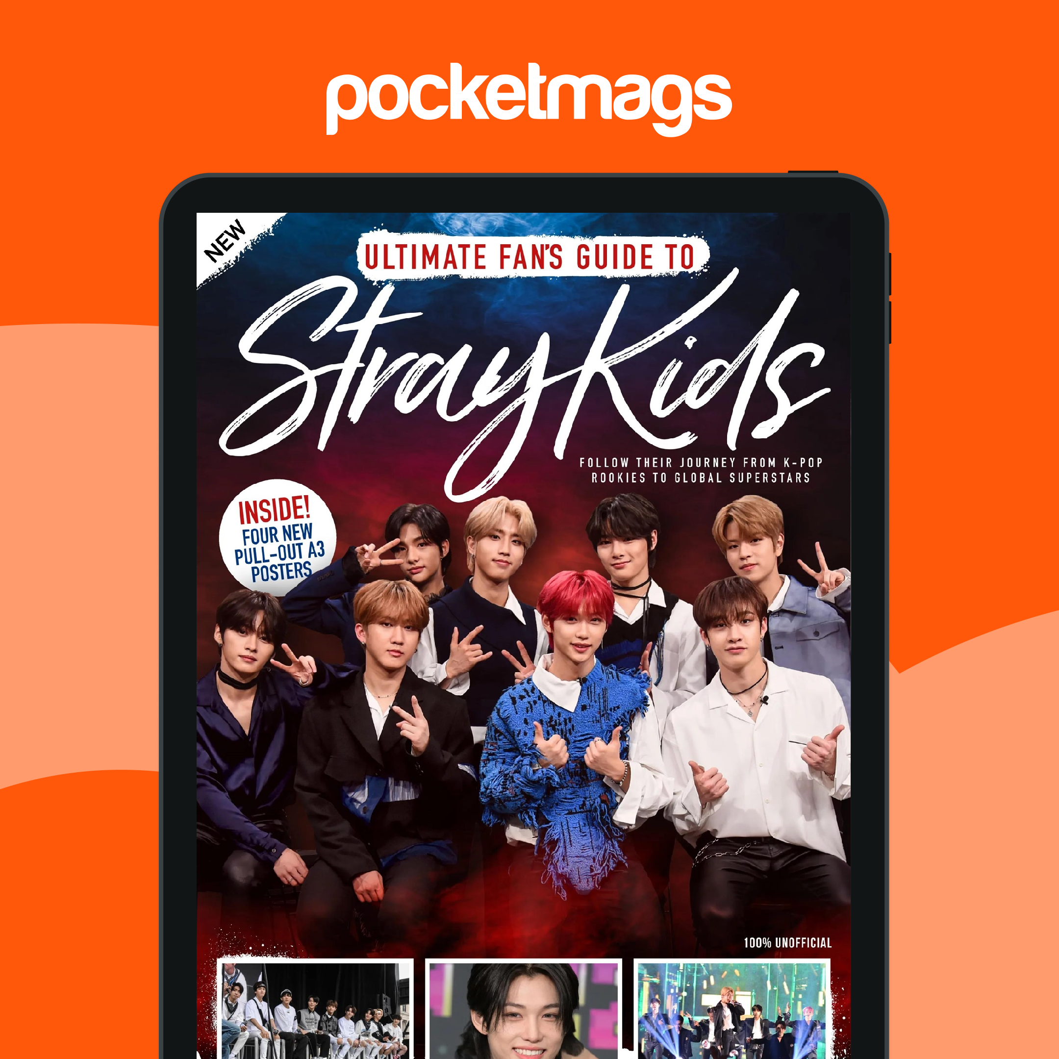 Music Magazine - Ultimate Fan's Guide to Stray Kids First Edition Back ...