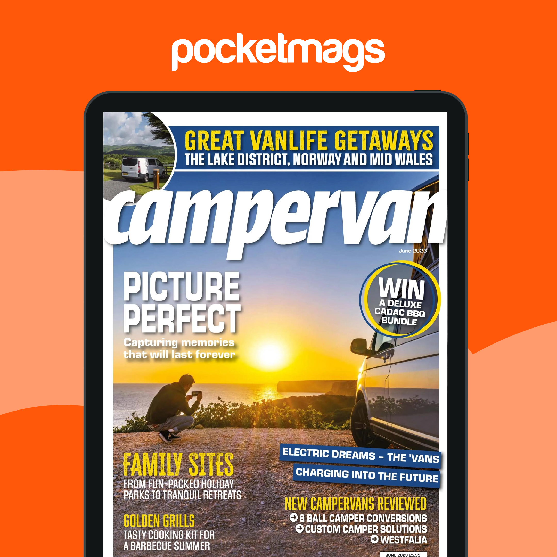 Campervan Magazine - Picture Perfect - June 2023 Back Issue