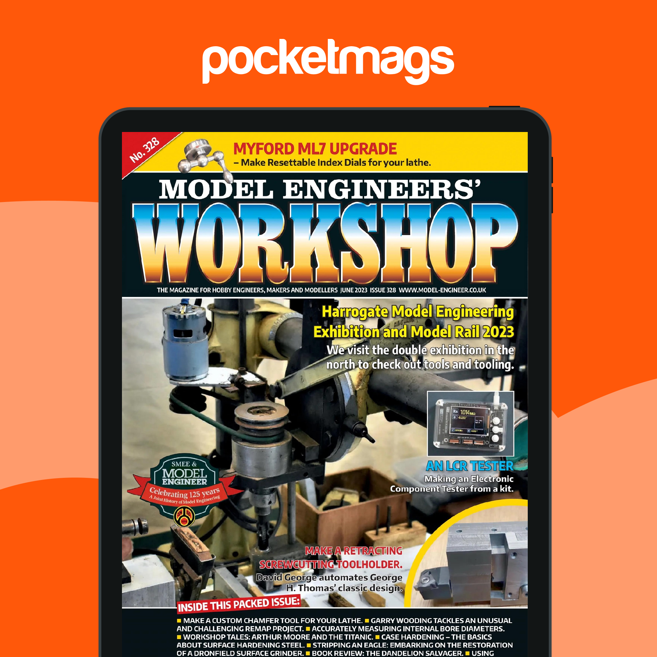 Model Engineer & Workshop Magazine - June 2023 Edição anterior
