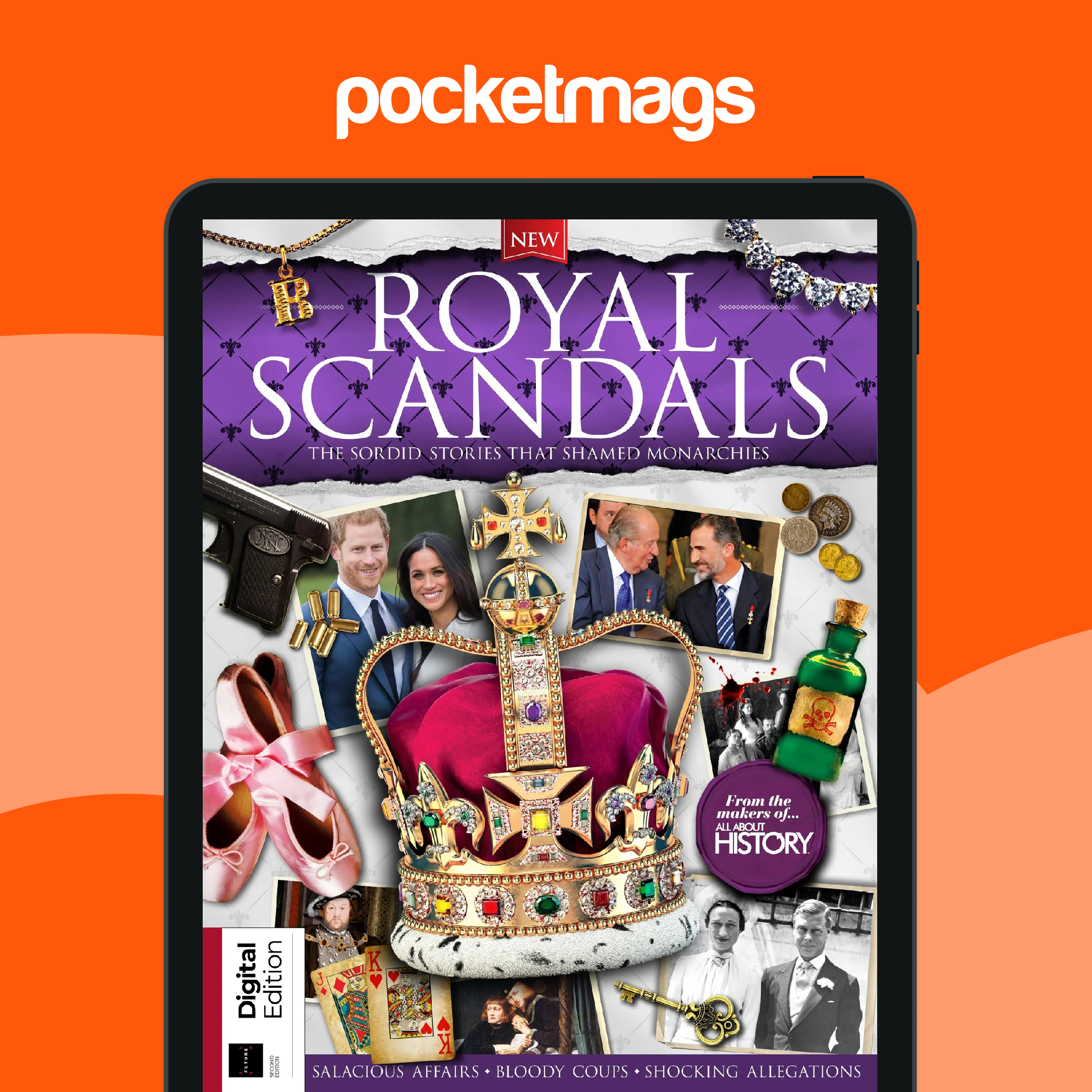 About History Bookazine - All About History Royal Scandals Second ...