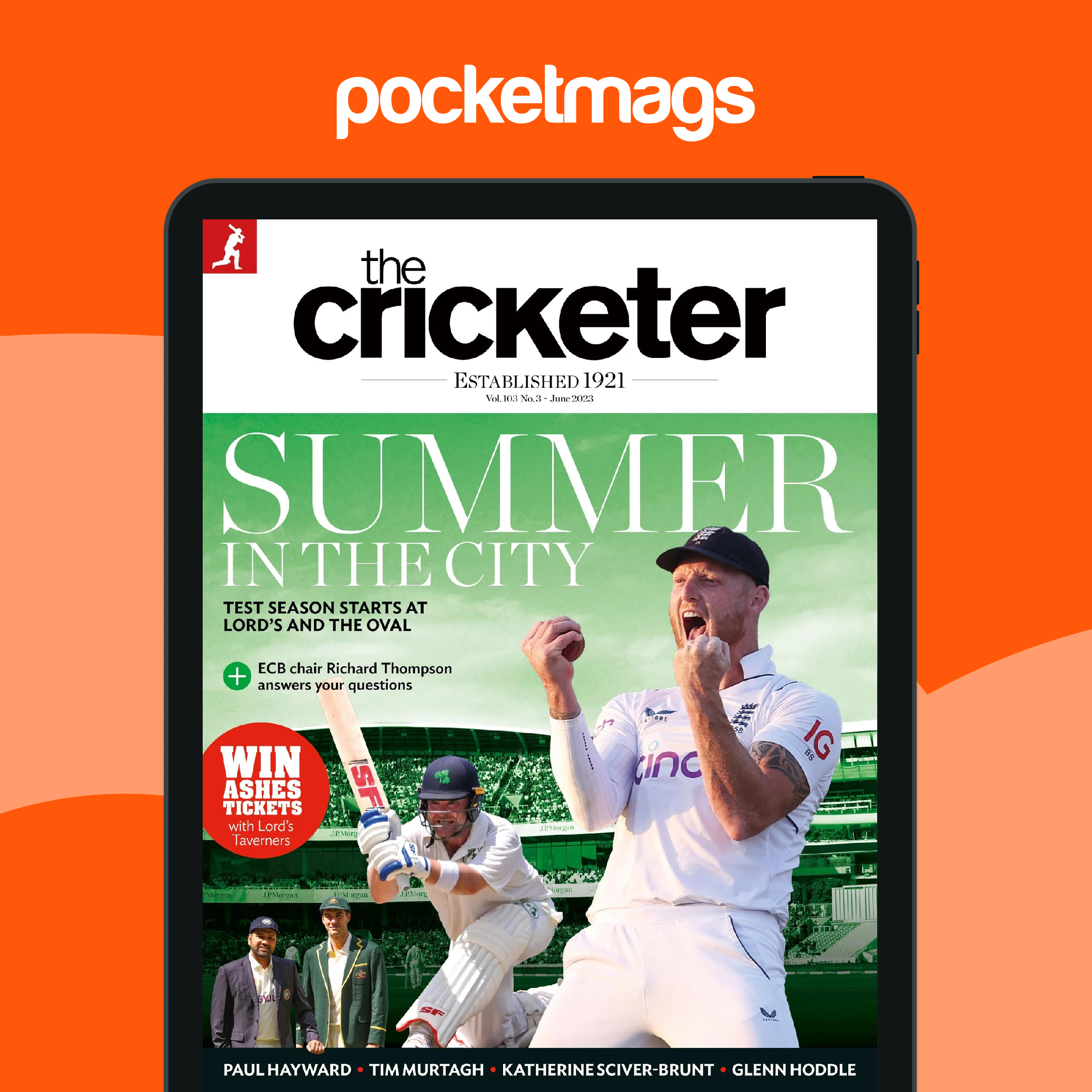 The Cricketer Magazine - June 2023 Back Issue