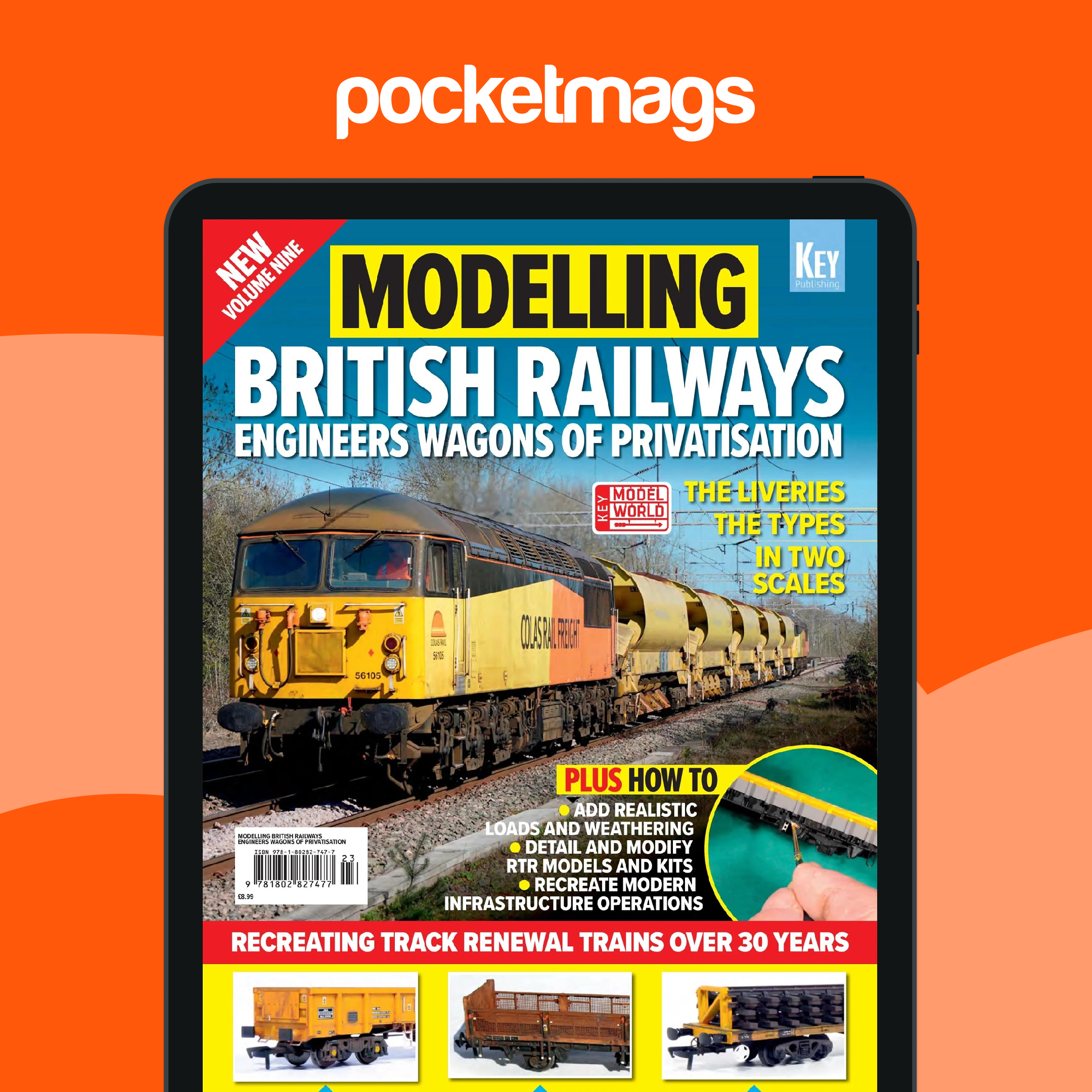 Hornby Magazine - Modelling BR Engineers' Wagons of Privatisation ...