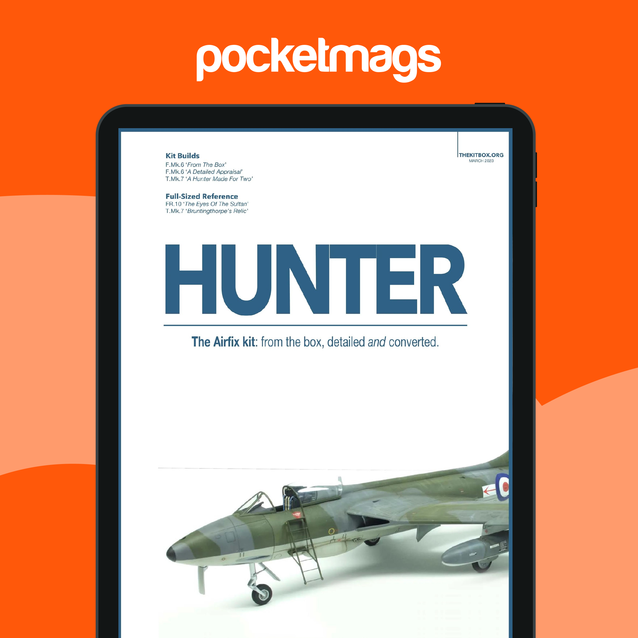 Modellers Reference Library Magazine - The Hunter Book Back Issue