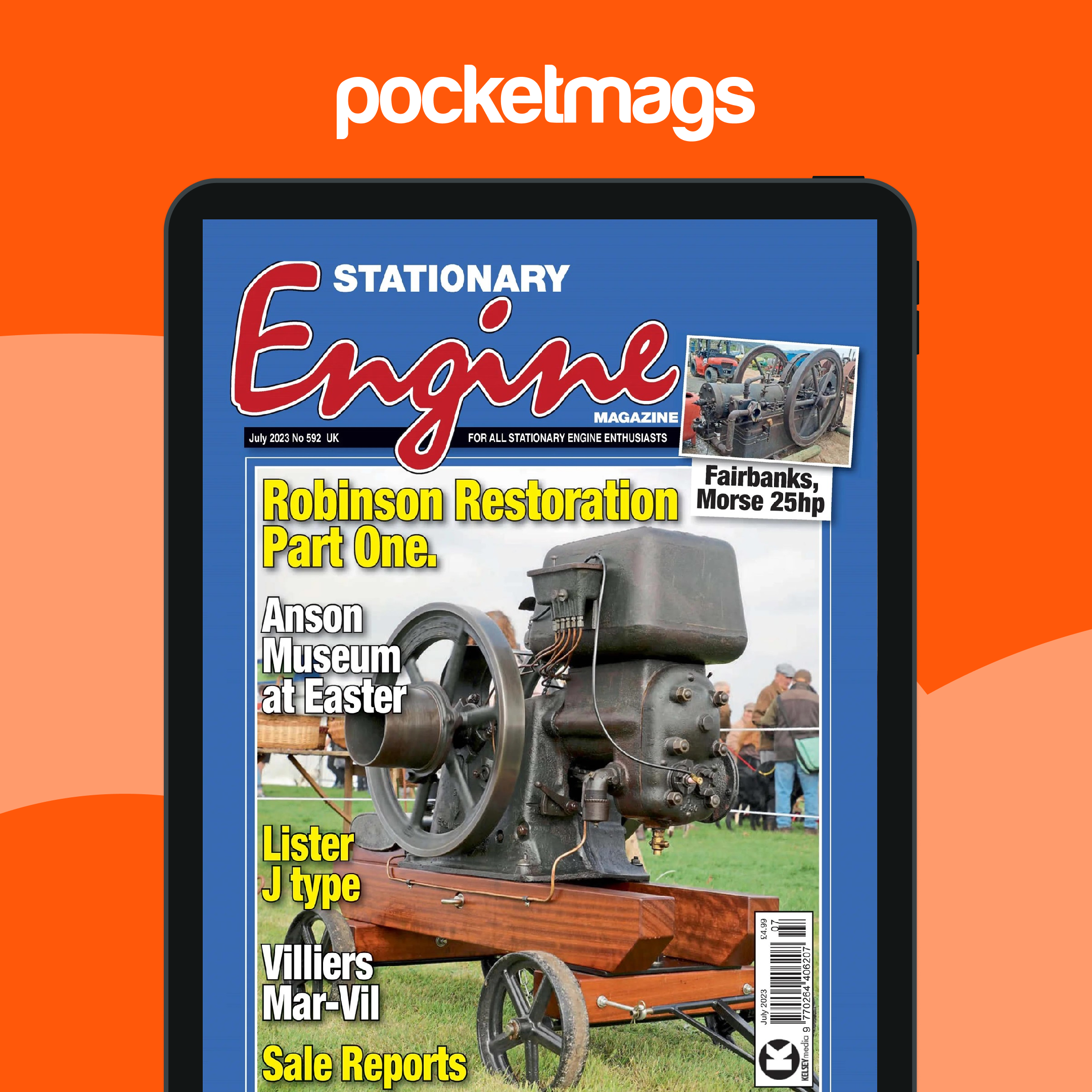 Stationary Engine Magazine - Jul-23 Back Issue