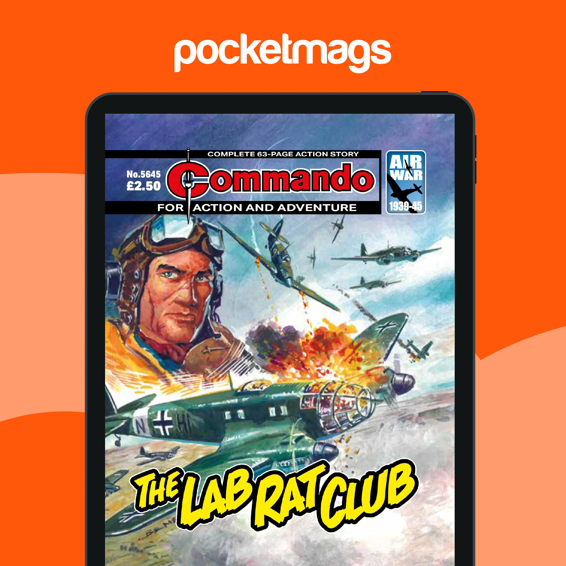 Commando Magazine - 5645 Back Issue