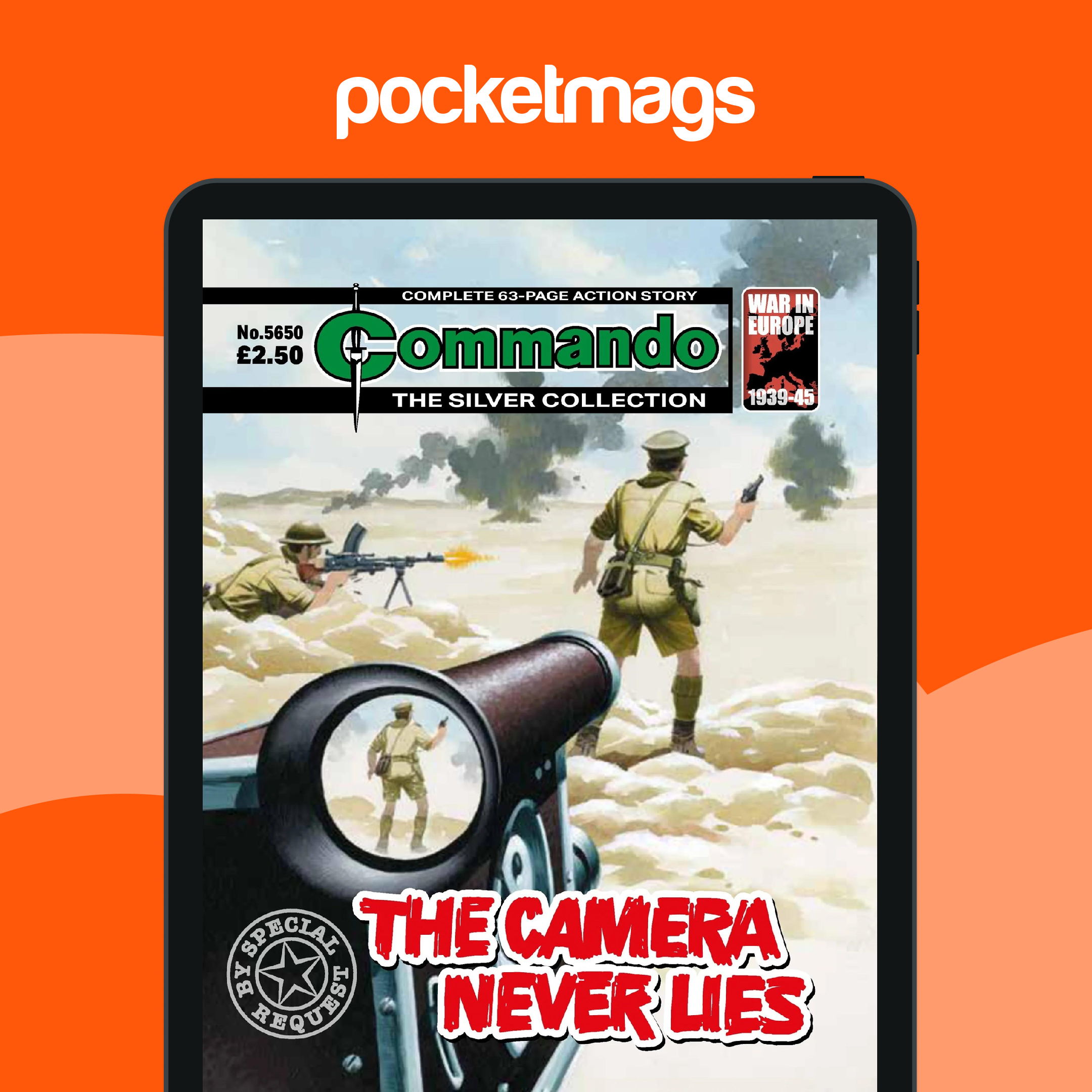 Commando Magazine - 5650 Back Issue