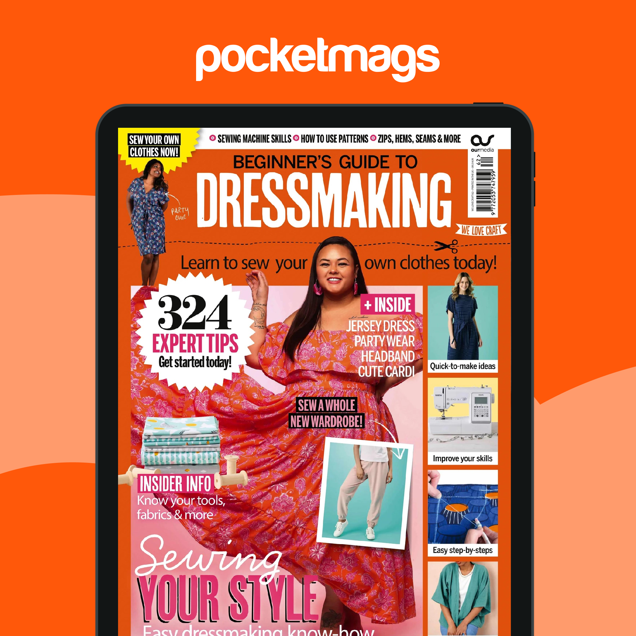 Simply Sewing Magazine - Beginners Guide to Dressmaking 2023 Special Issue