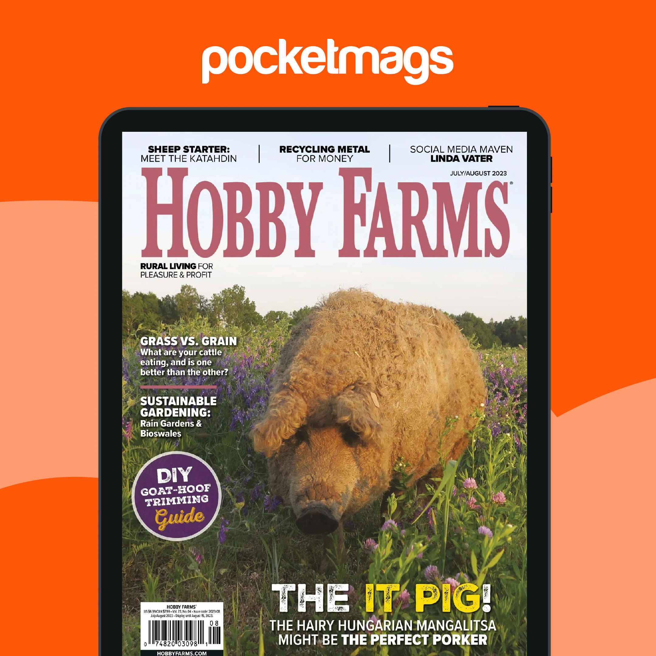 Hobby Farms Magazine - July/Aug 23 Back Issue
