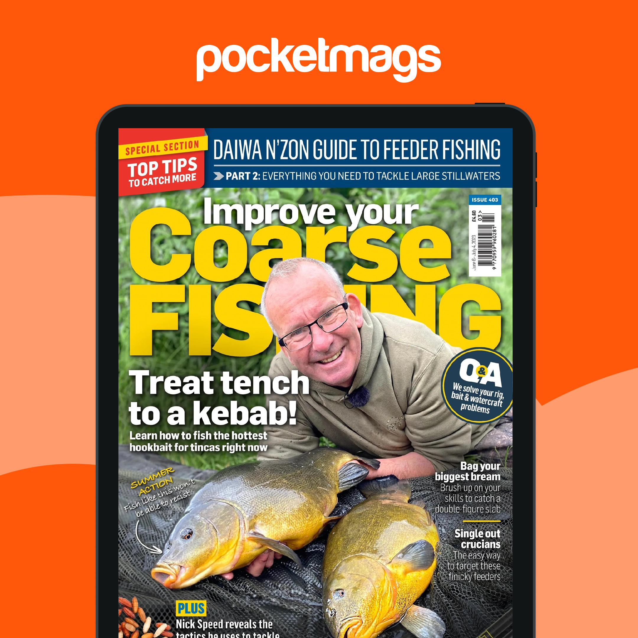 Improve Your Coarse Fishing Magazine - 403 Back Issue