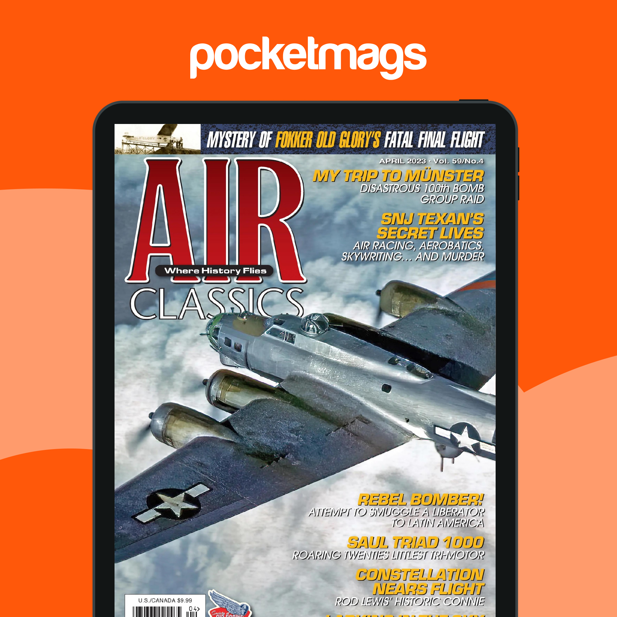 Air Classics - Where History Flies Magazine - Apr-23 Back Issue