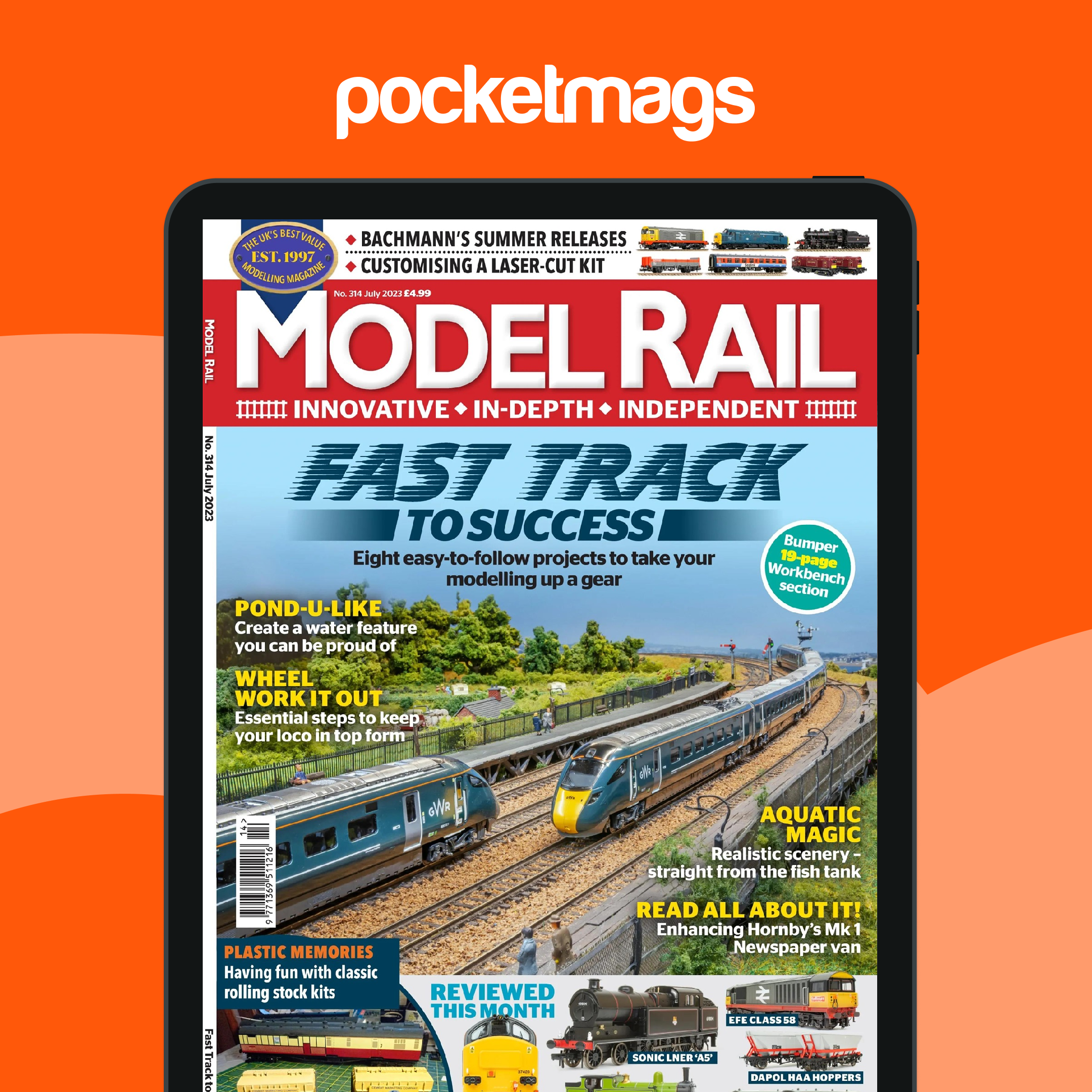 Model Rail Magazine - Jul-23 Back Issue