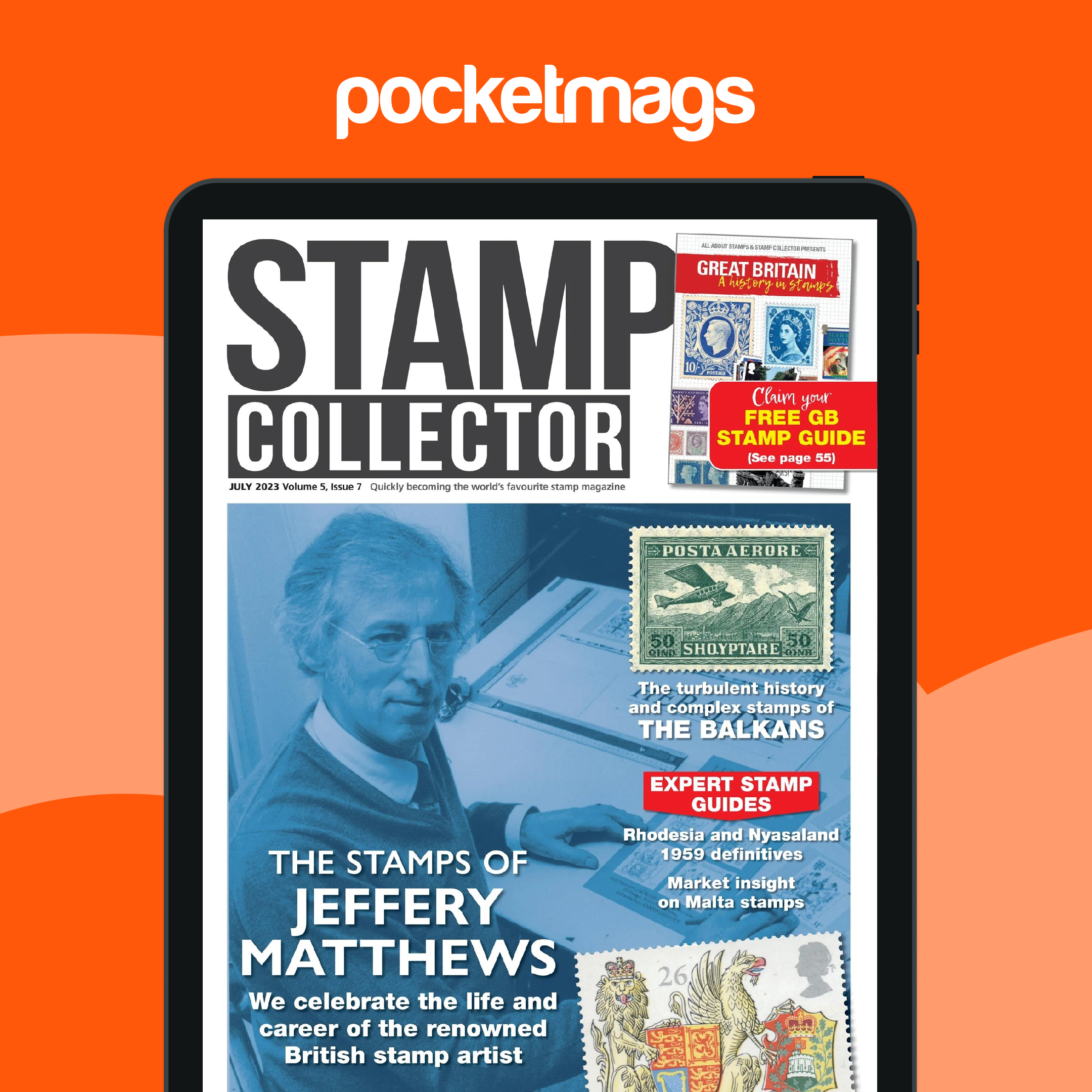 Stamp Collector Magazine - July 2023 Edição anterior