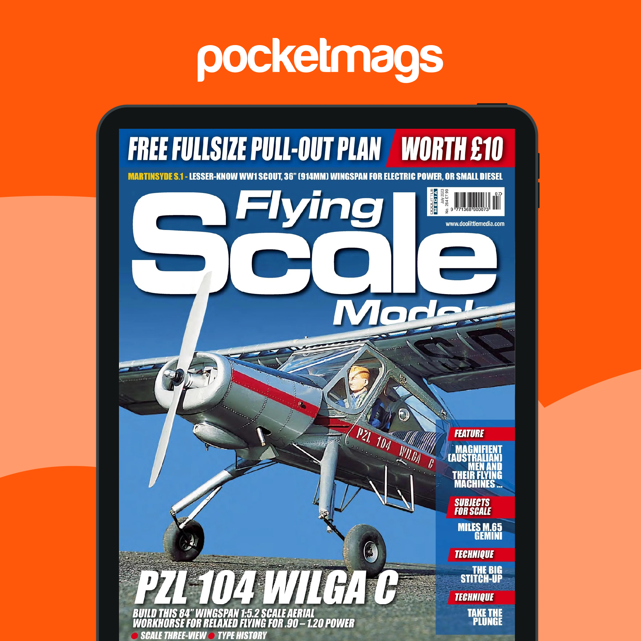 Flying Scale Models Magazine - July 23 Back Issue