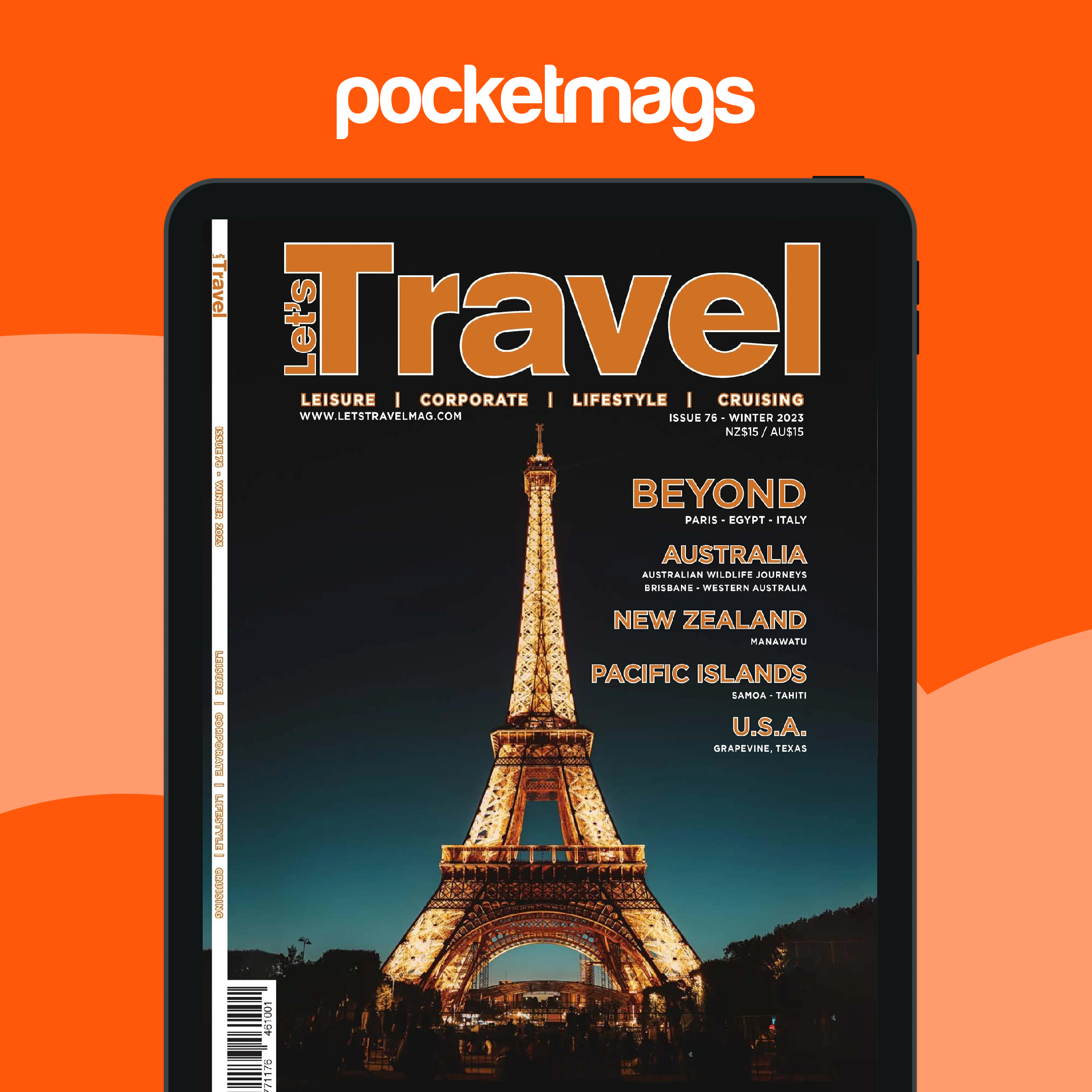 Let’s Travel Magazine - Issue 76_Winter 2023 Back Issue