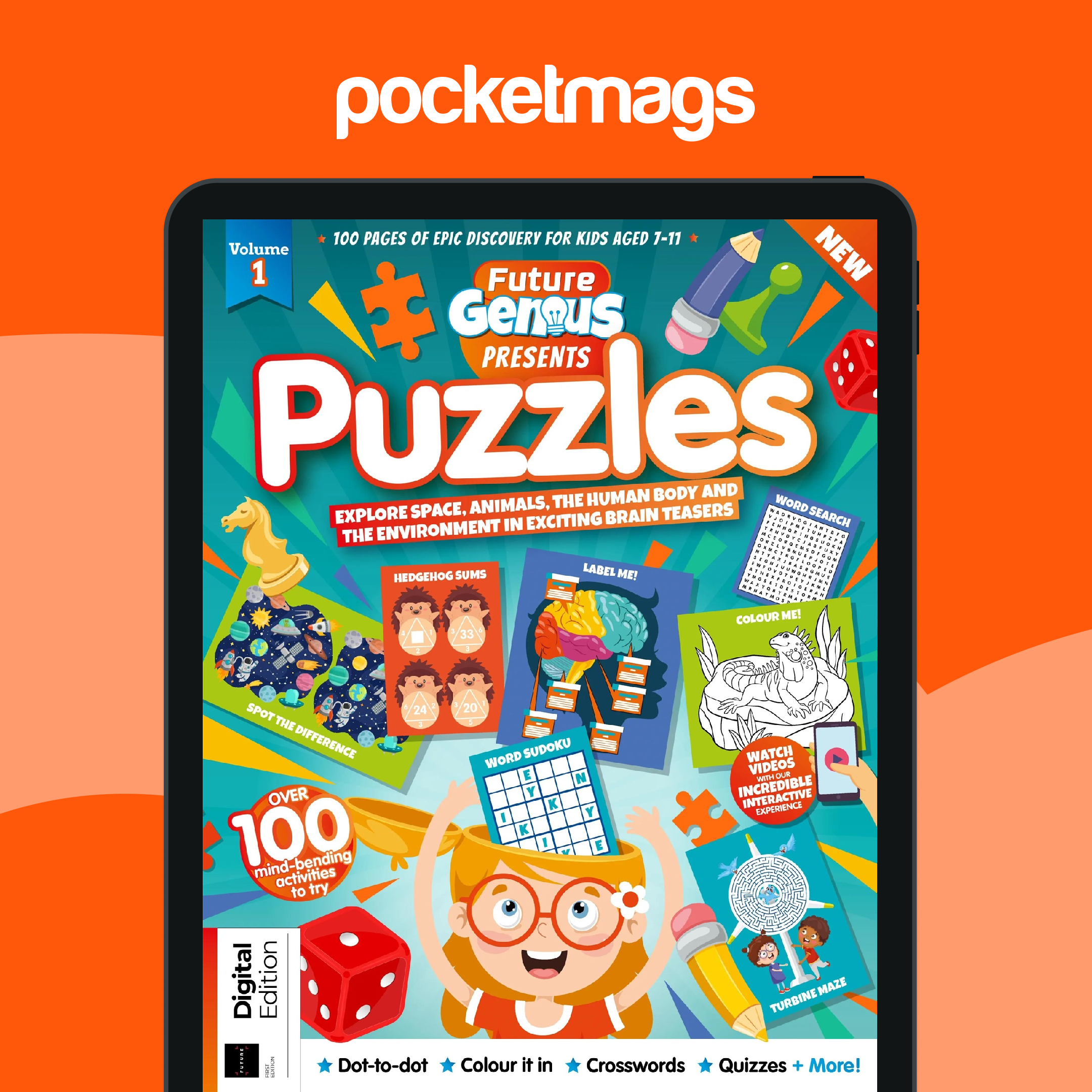 Future Genius Bookazine - Future Genius: Puzzles Volume 1 Revised ...