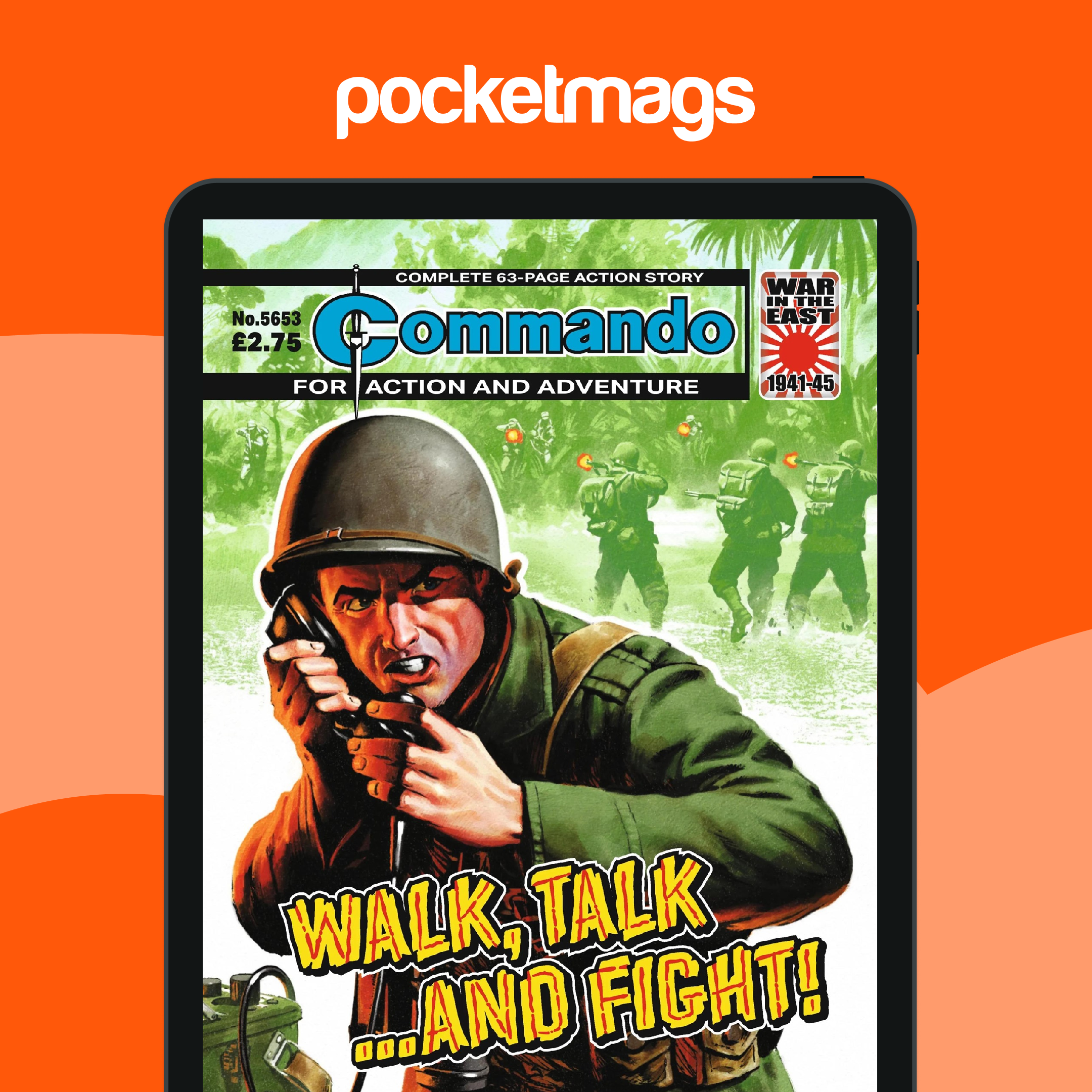 Commando Magazine - 5653 Back Issue