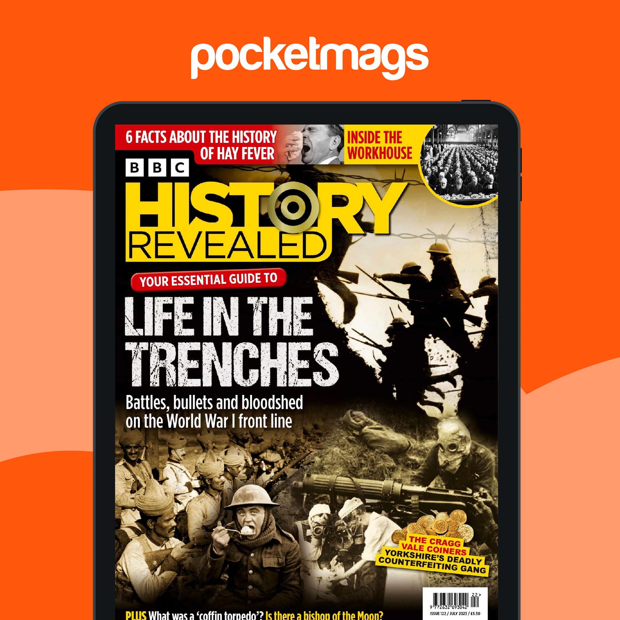 BBC History Revealed Magazine - July 2023 Back Issue