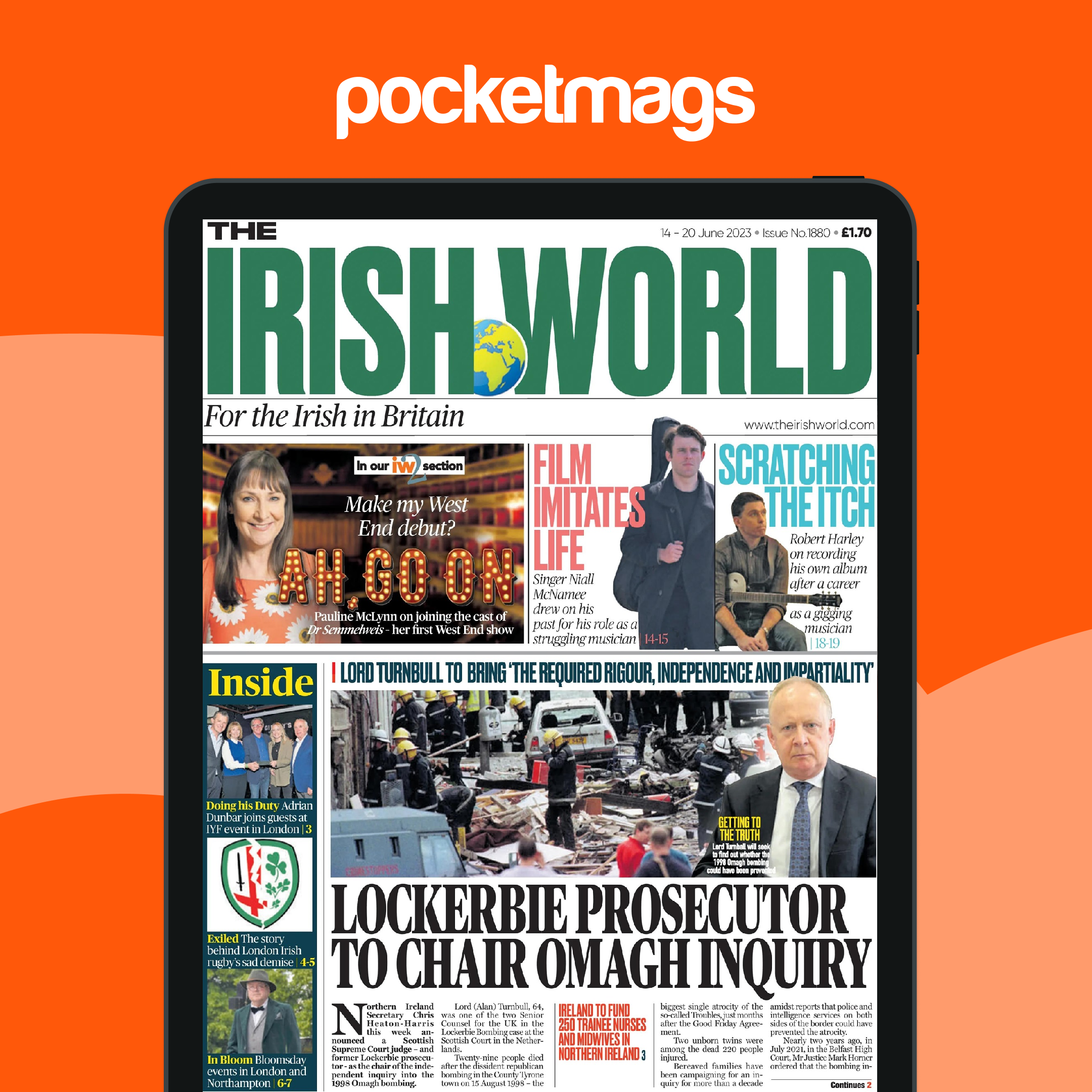 Irish World Magazine - 1880 Back Issue