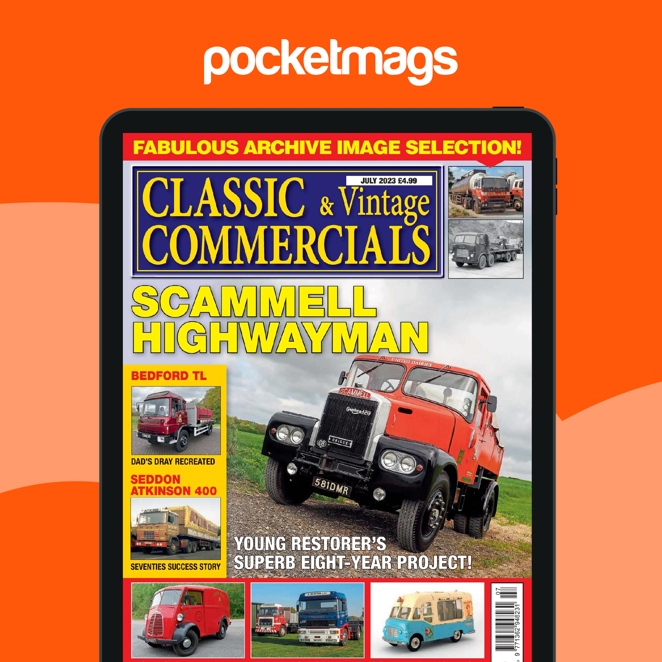 Classic & Vintage Commercials Magazine - Jul-23 Back Issue