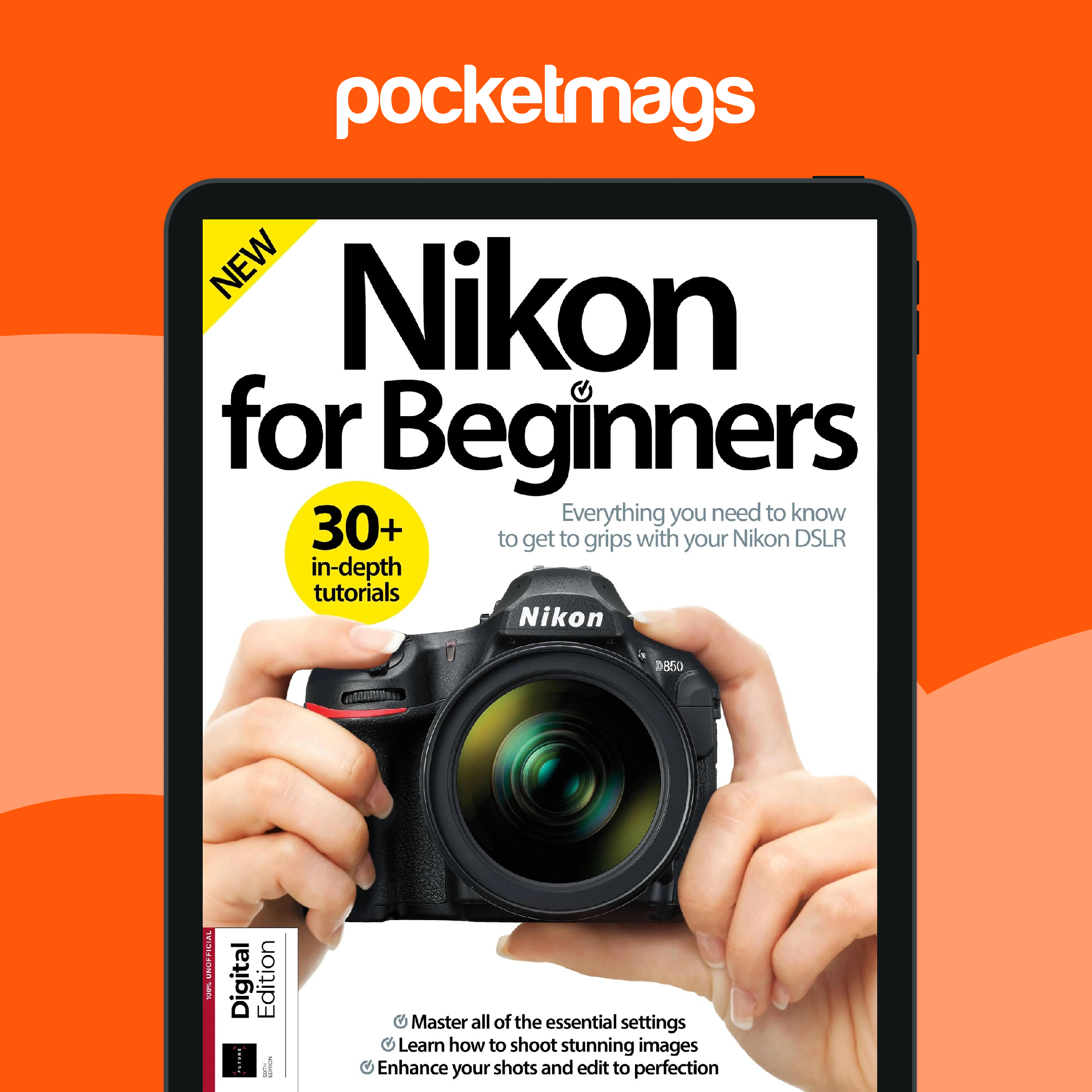 Photography Bookazine - Nikon for Beginners Sixth Edition Back Issue