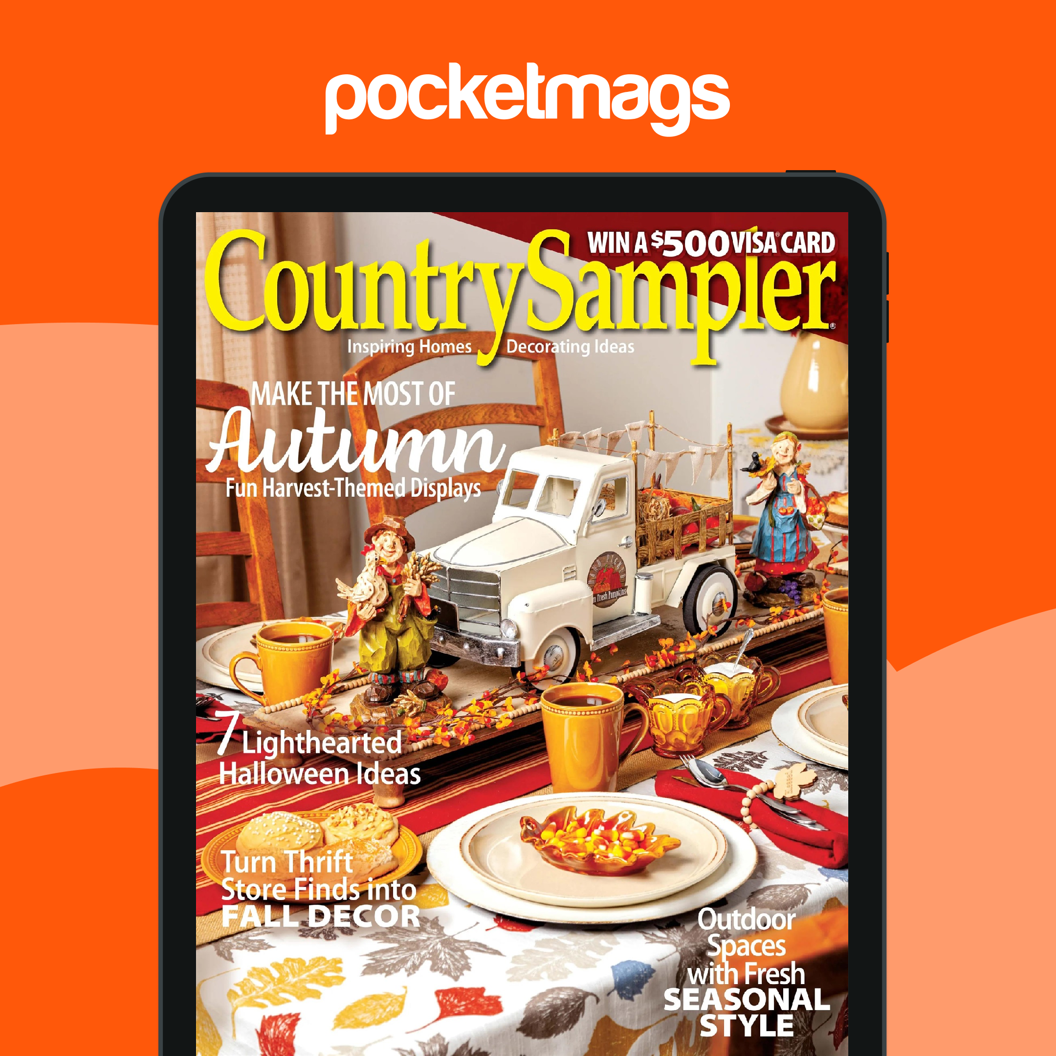 Country Sampler Home Magazine - September 2023 Back Issue