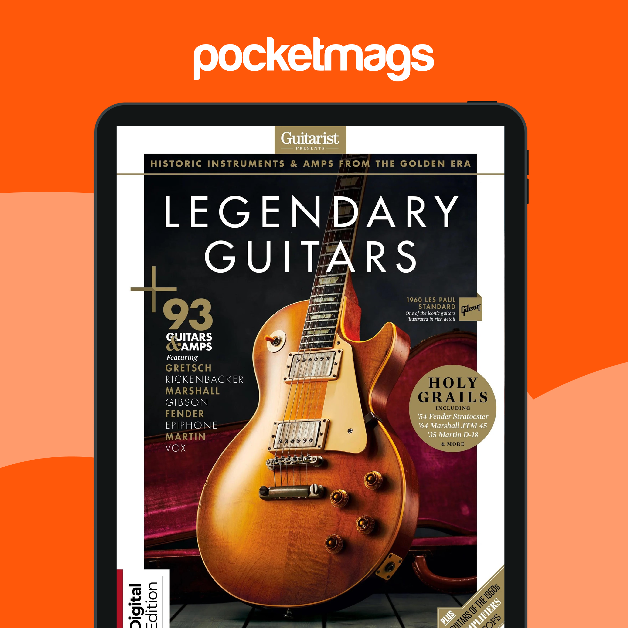 Music Magazine - Guitarist Presents: Legendary Guitars First Edition ...