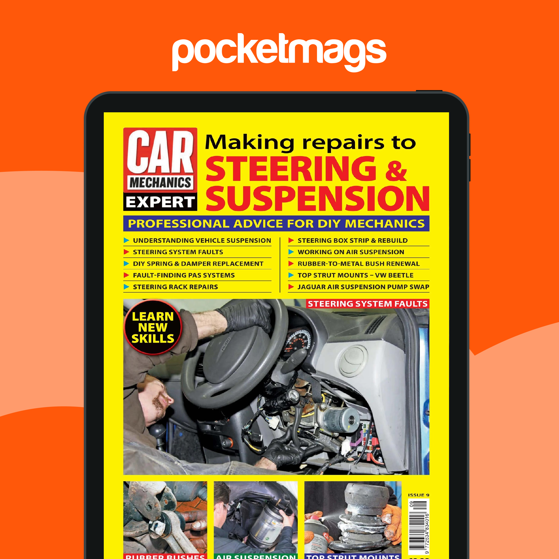 Car Mechanics Expert Magazine - Steering and Suspension Back Issue