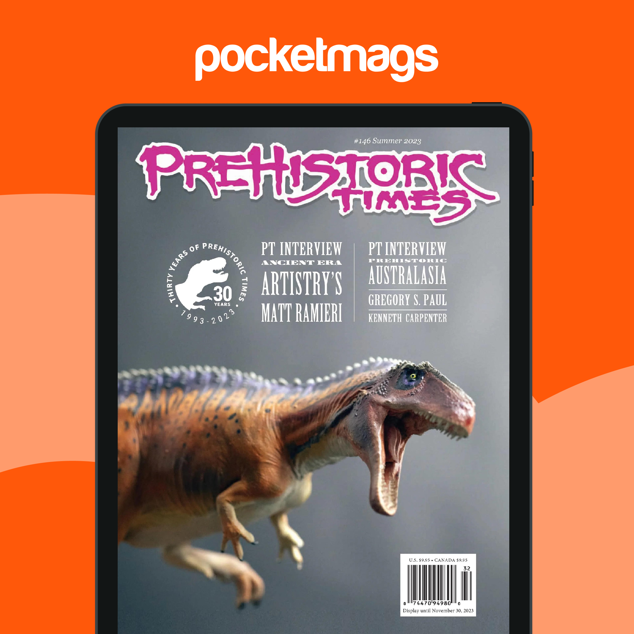 Prehistoric Times Magazine - #146 Summer 2023 Back Issue