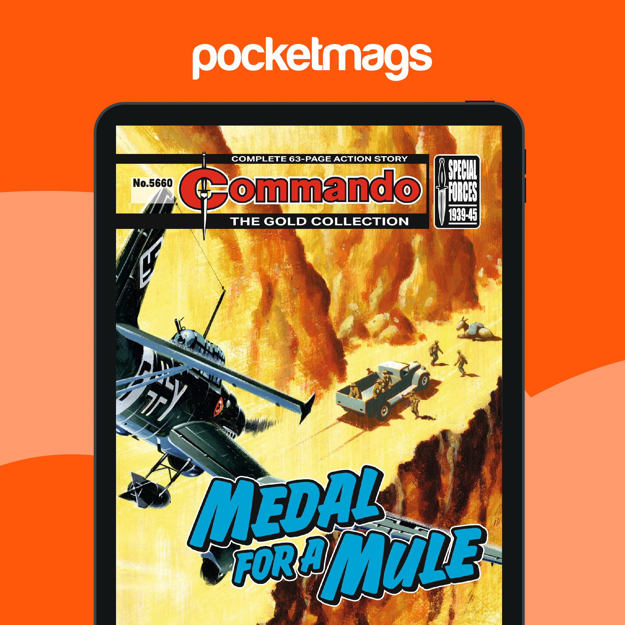 Commando Magazine - 5660 Back Issue