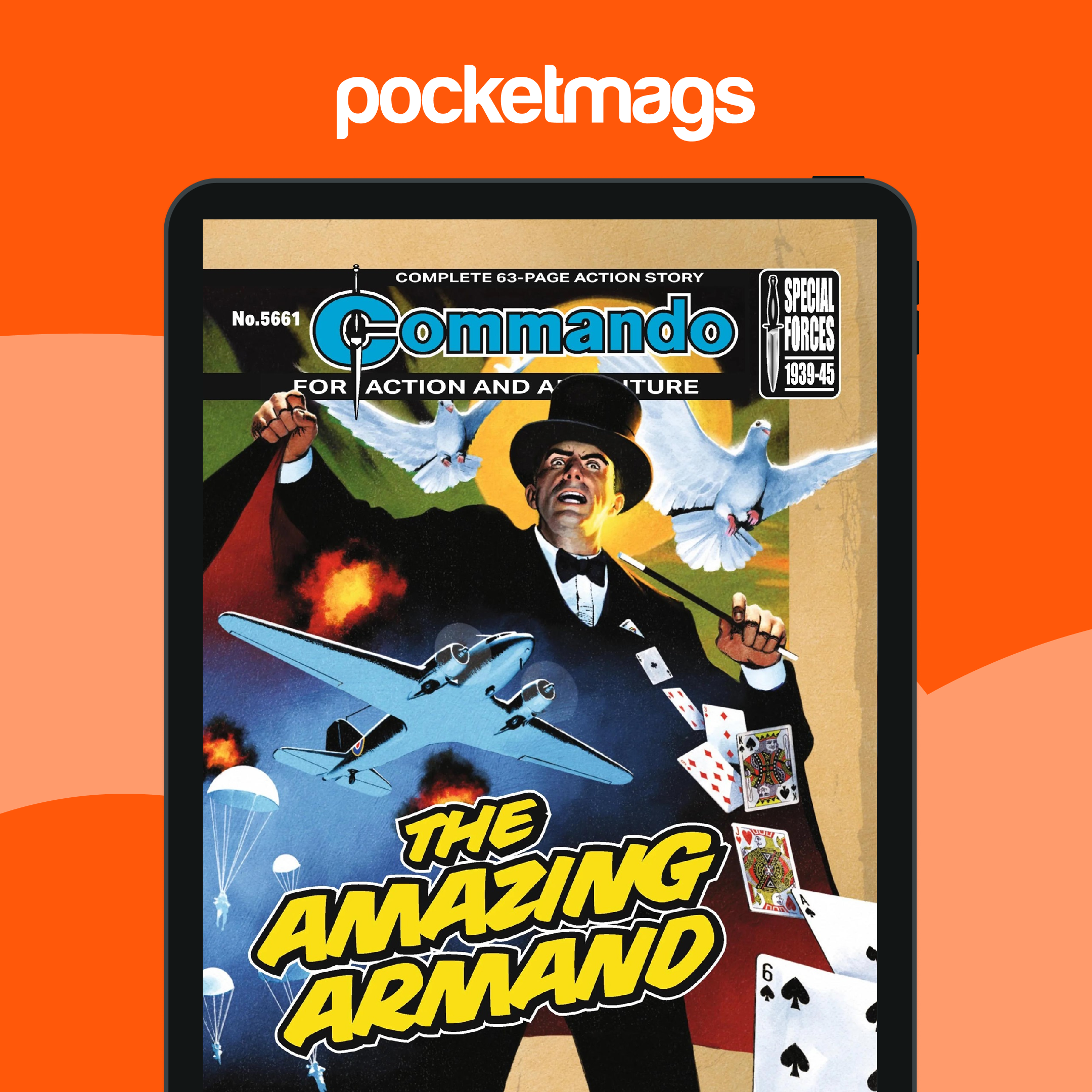 Commando Magazine - 5661 Back Issue