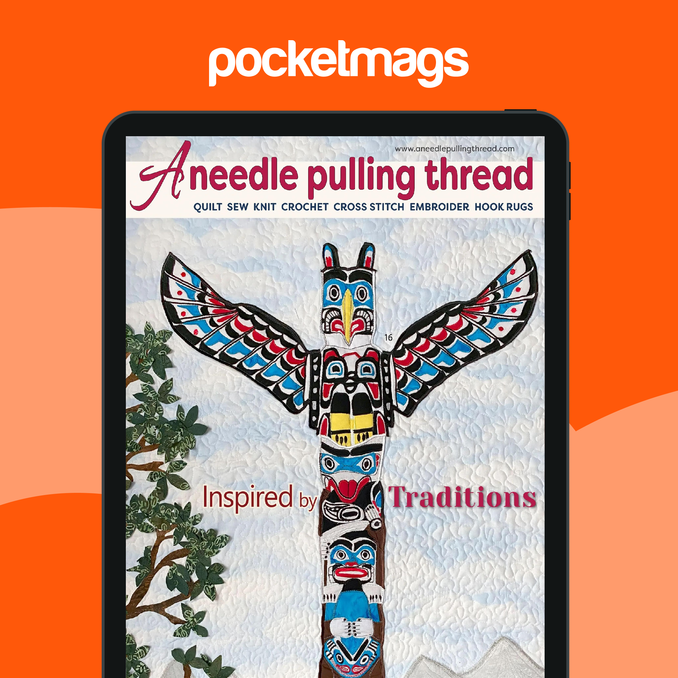 A Needle Pulling Thread Magazine - Issue 63 Back Issue