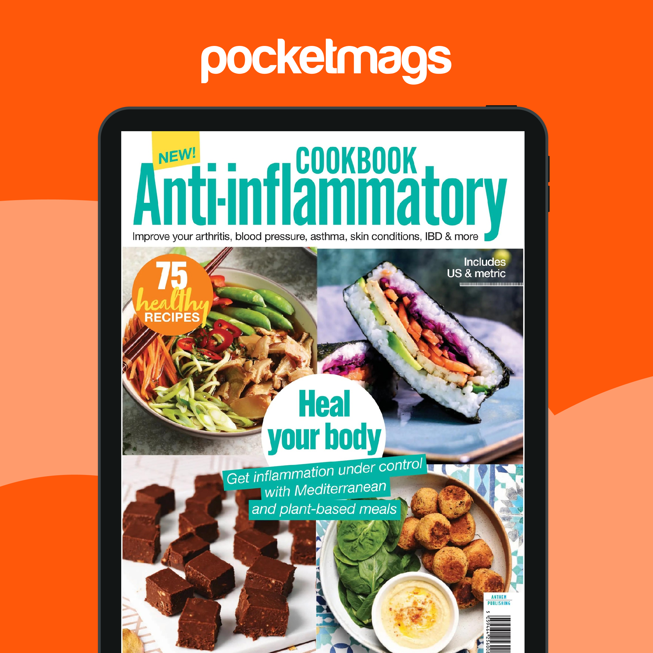 Healthy Eating Magazine - Anti-Inflammatory Cookbook Back Issue