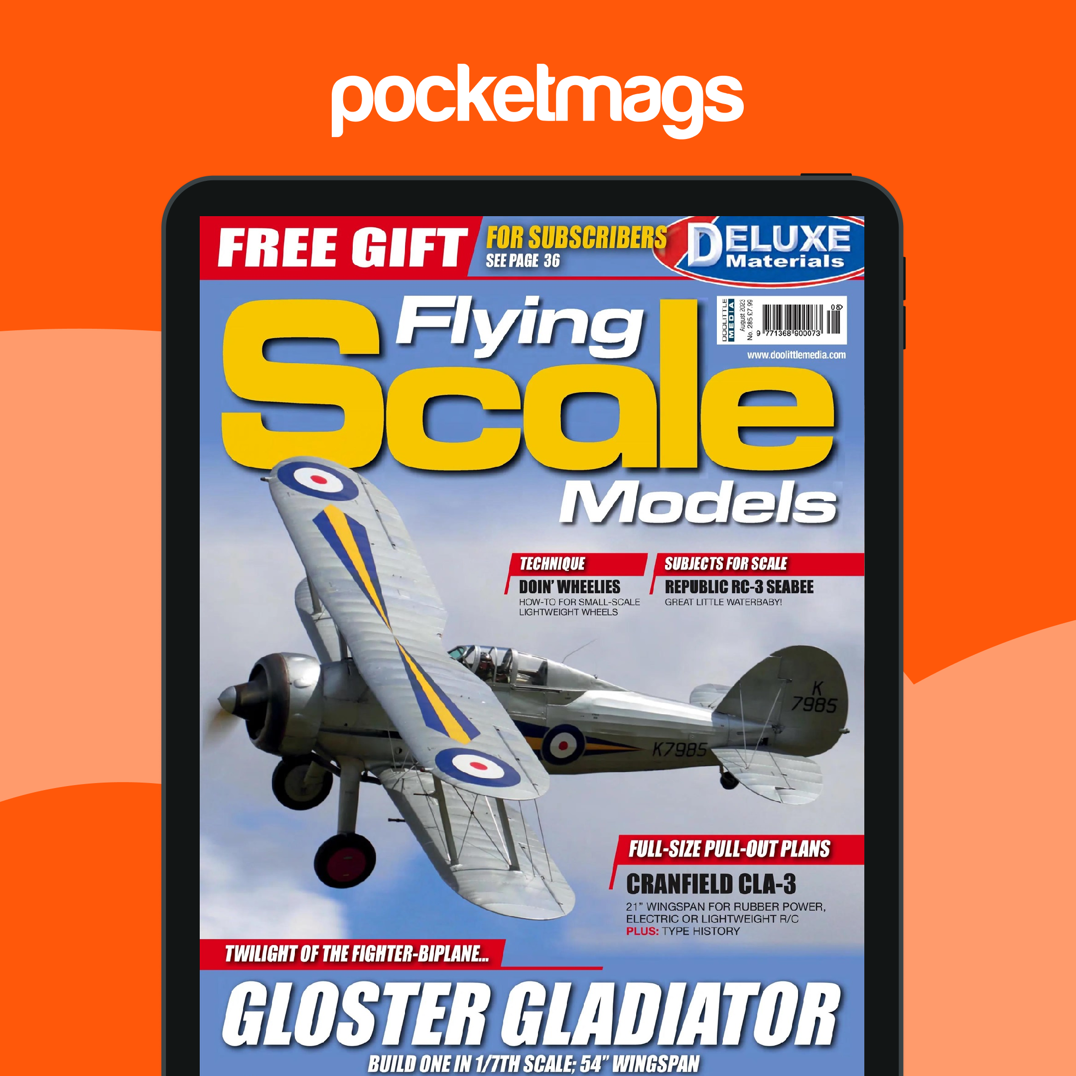 Flying Scale Models Magazine - Aug 23 Back Issue