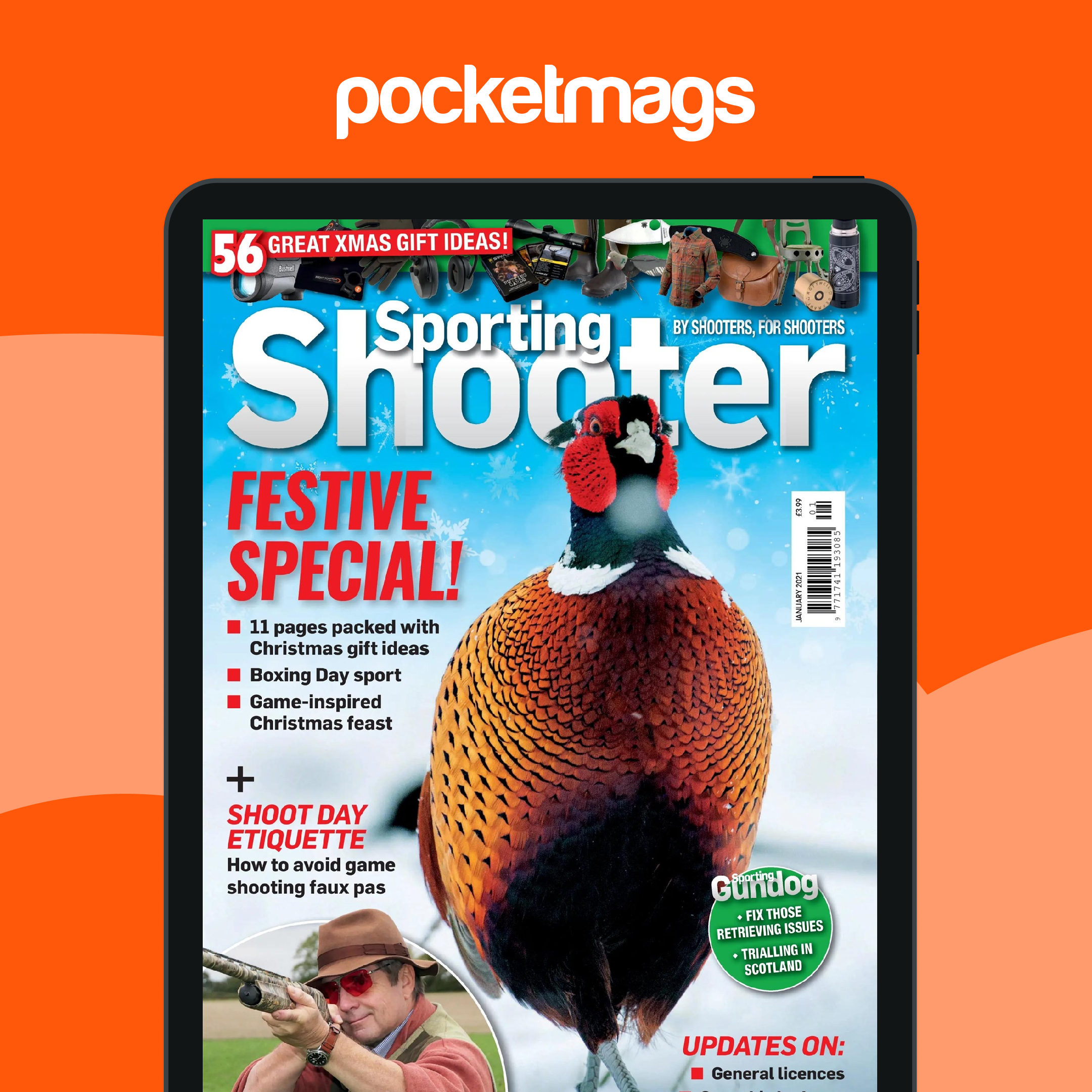 Sporting Gun Magazine - January 2021 - Sporting Shooter Edición anterior