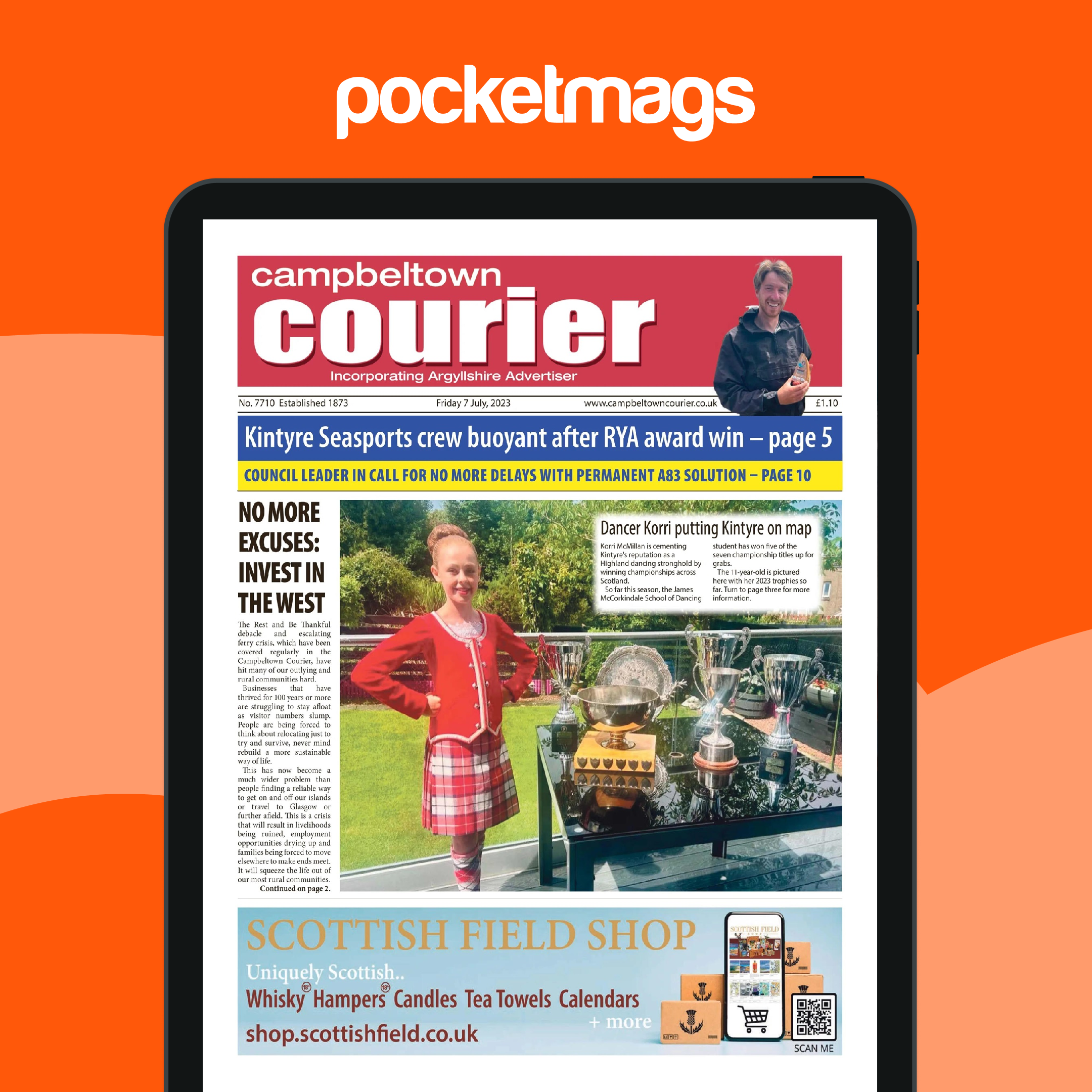 Campbeltown Courier Magazine - 7-Jul-2023 Edición anterior
