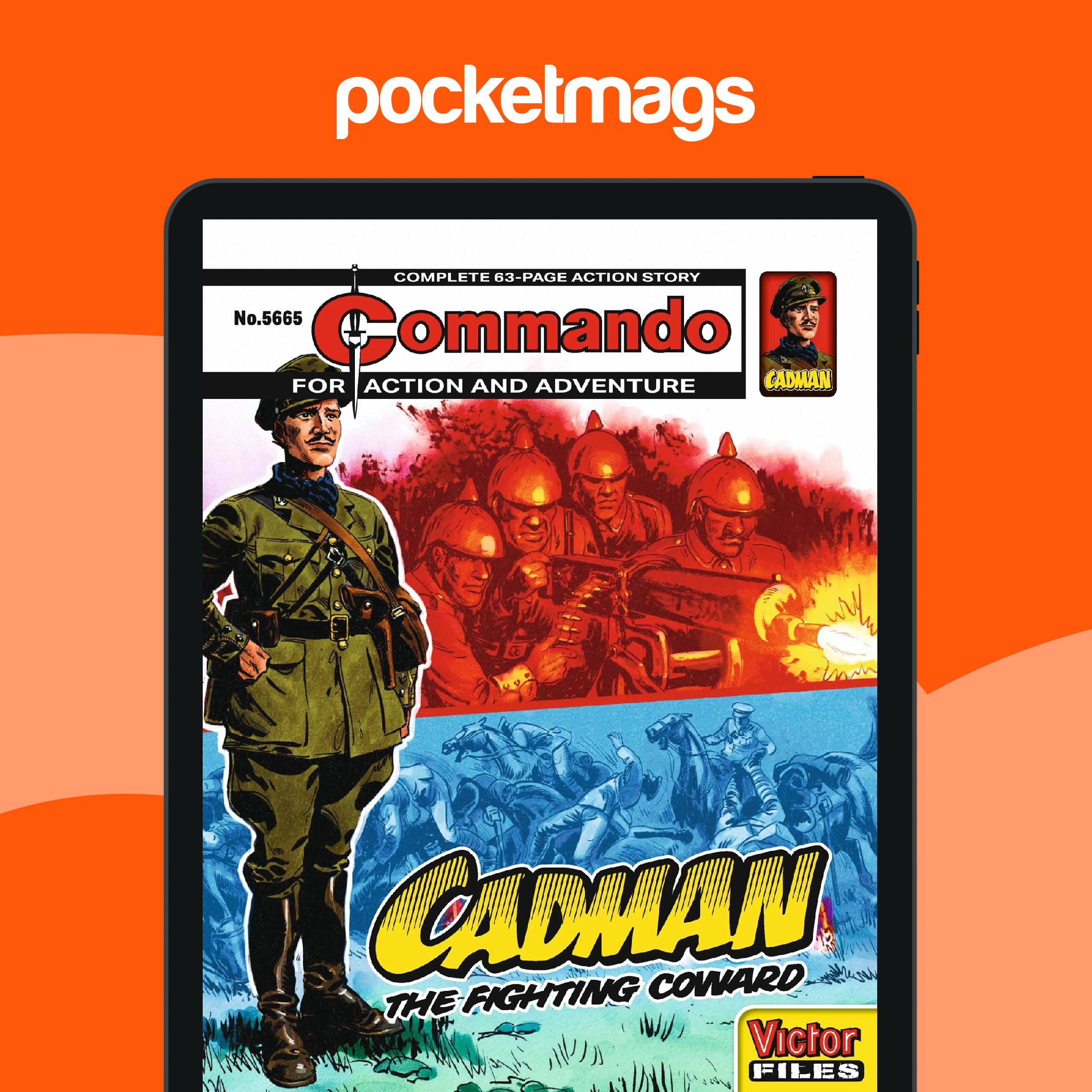 Commando Magazine - 5665 Back Issue