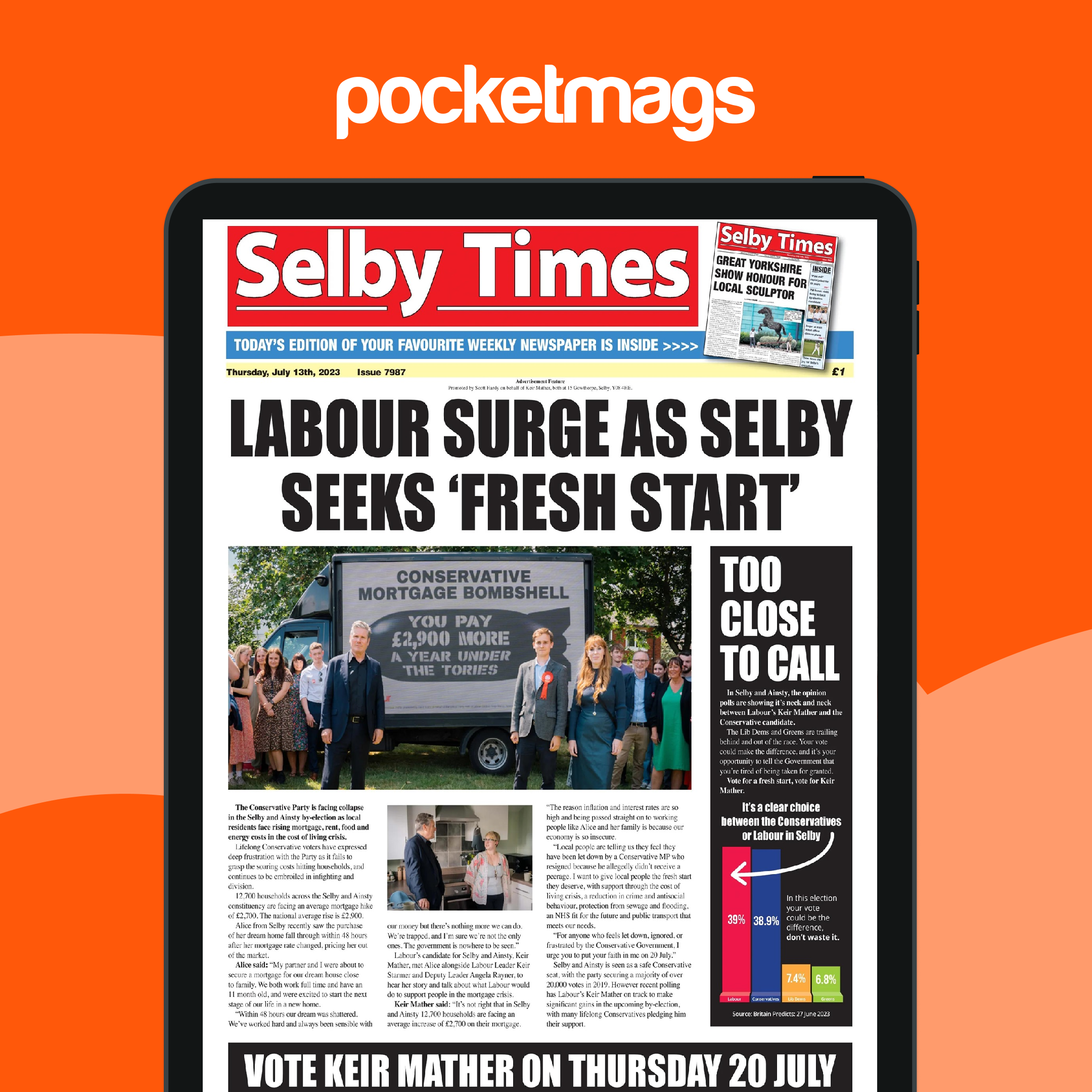 Selby Times Magazine - July 13th 2023 Back Issue