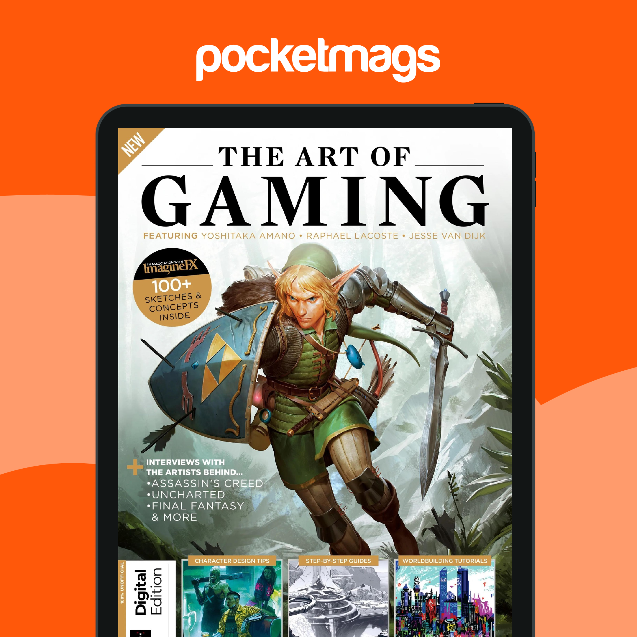 Creative Bookazine - The Art of Gaming Fourth Edition Back Issue