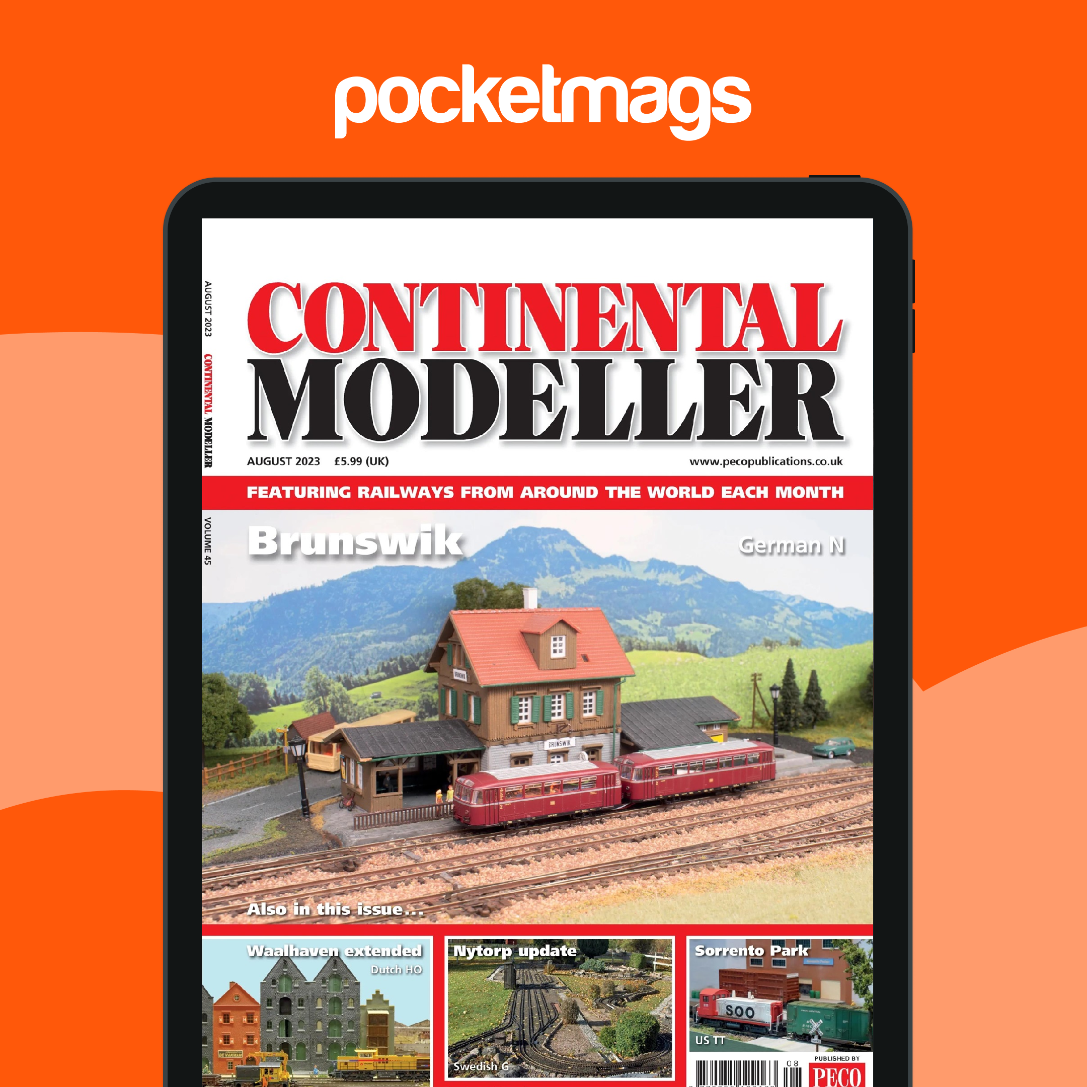 Continental Modeller Magazine - Aug -23 Back Issue