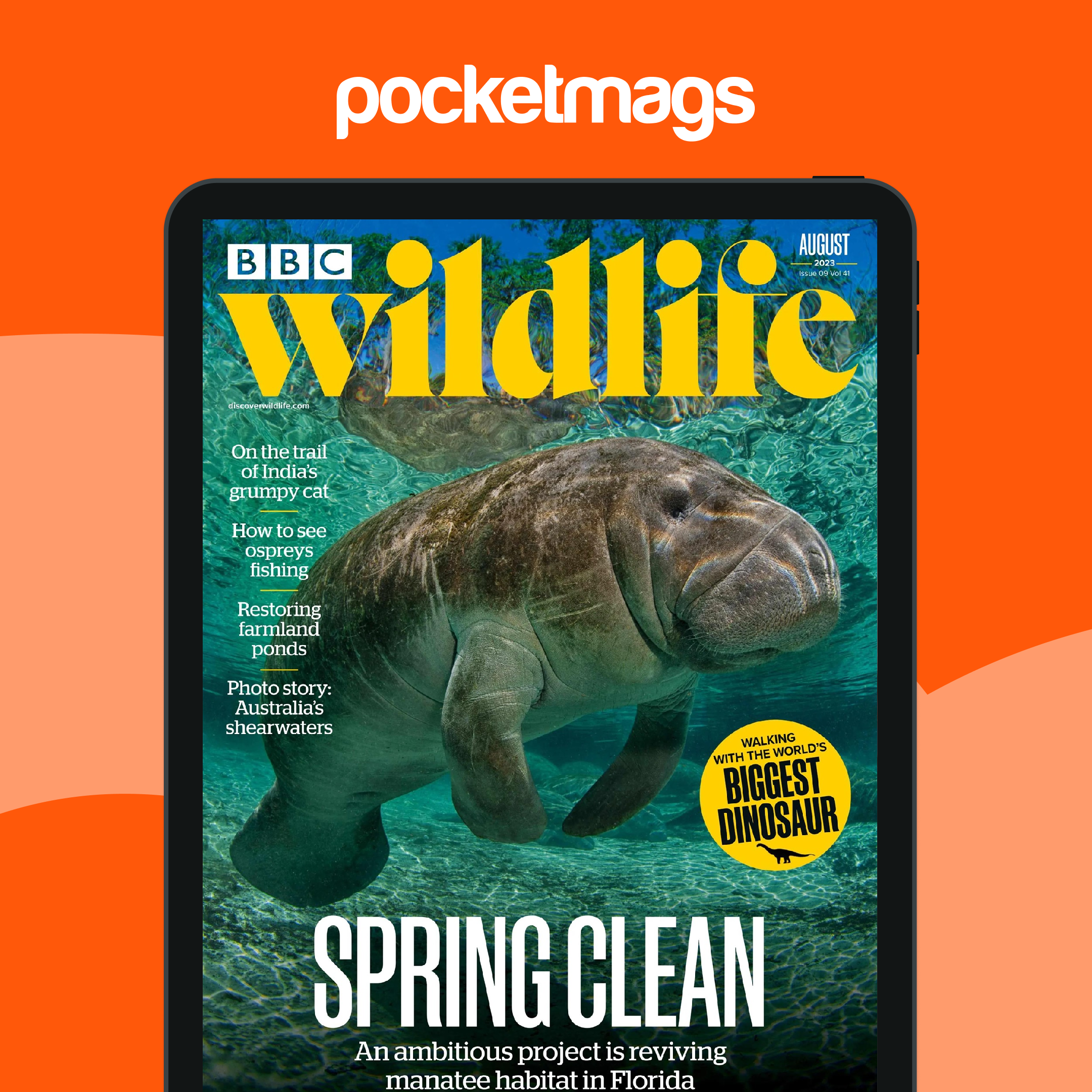 BBC Wildlife Magazine - August 2023 Back Issue