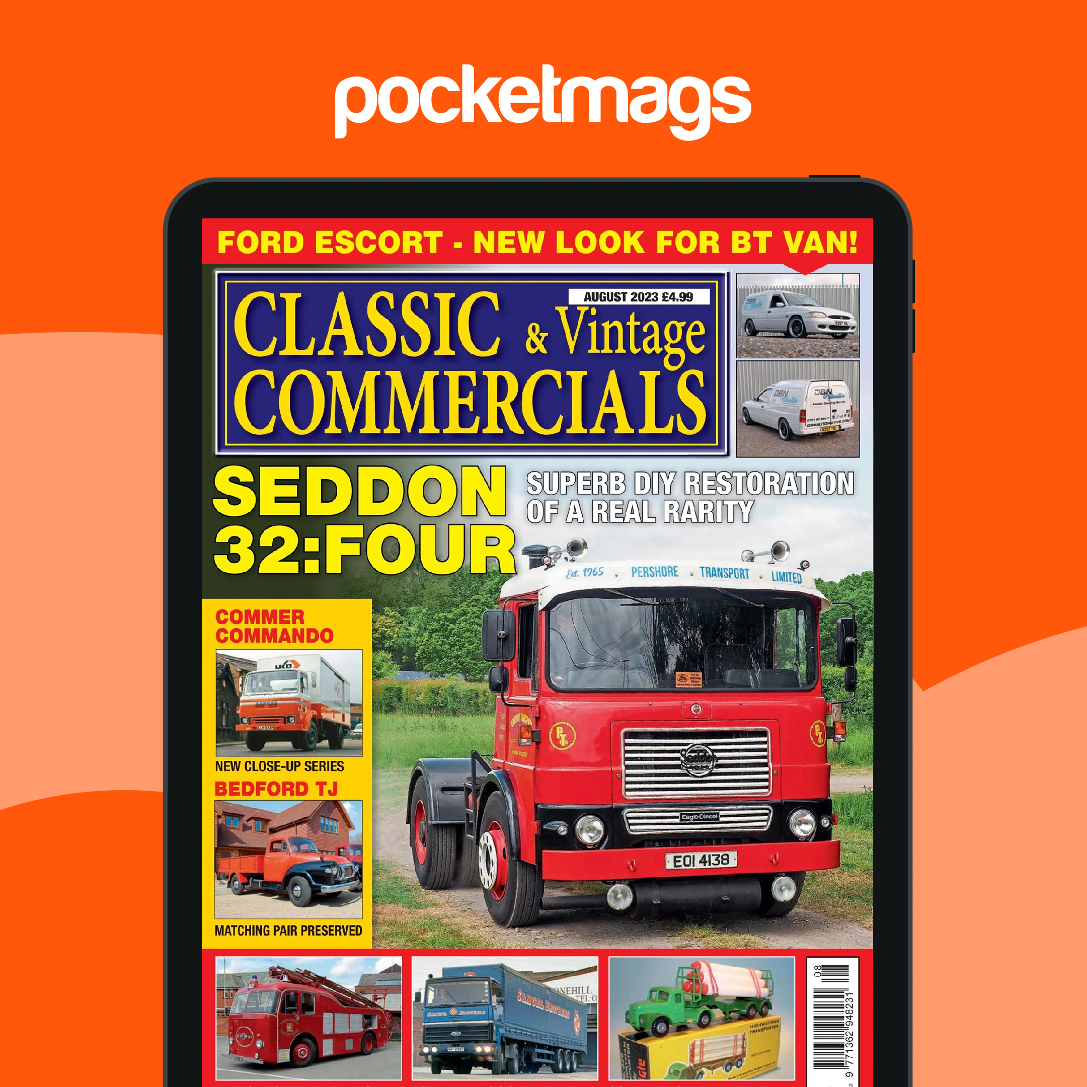 Classic & Vintage Commercials Magazine - Aug-23 Back Issue